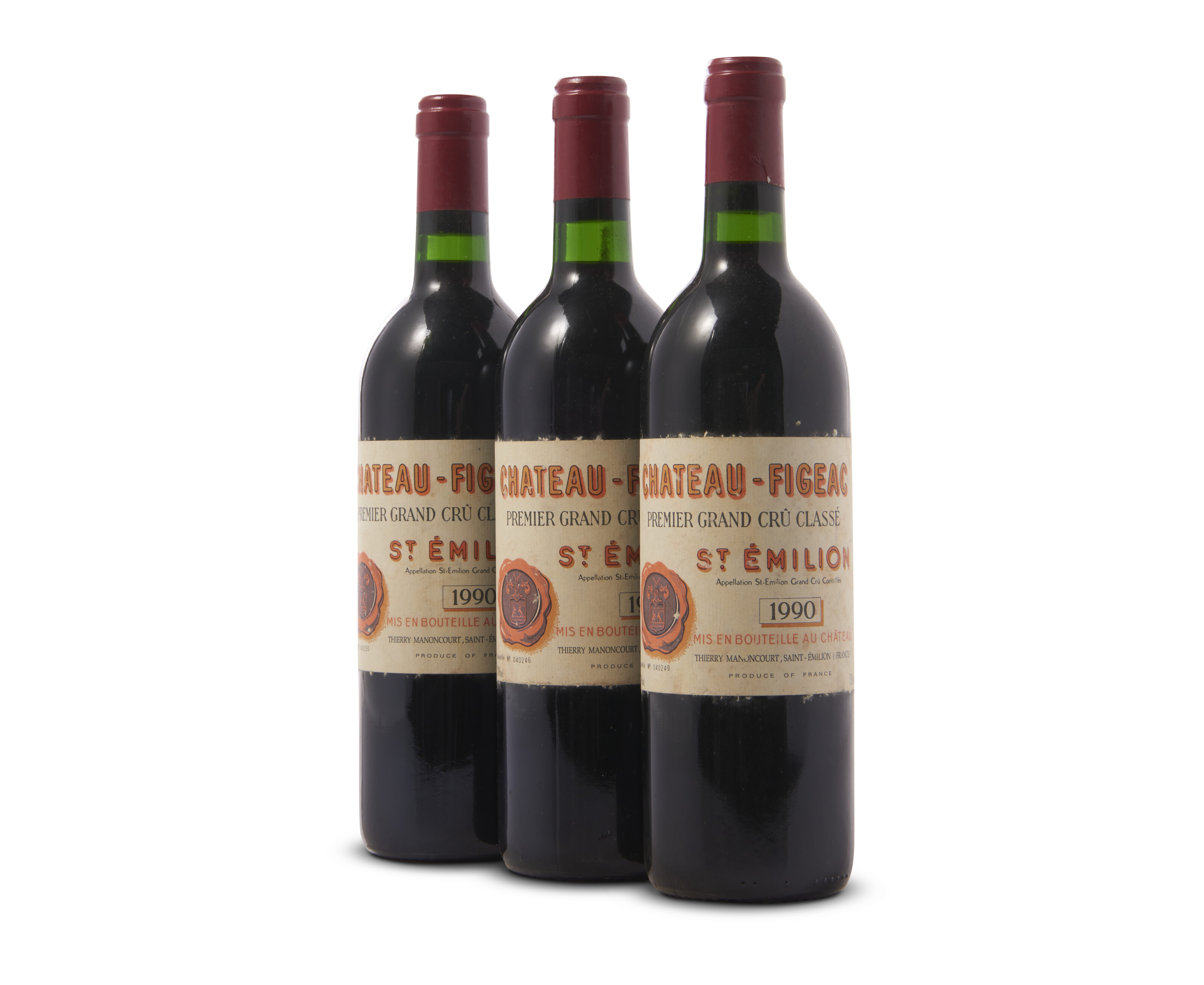 Château Figeac 1990, Saint-Émilion, 1er Grand Cru Classé BSlightly ...