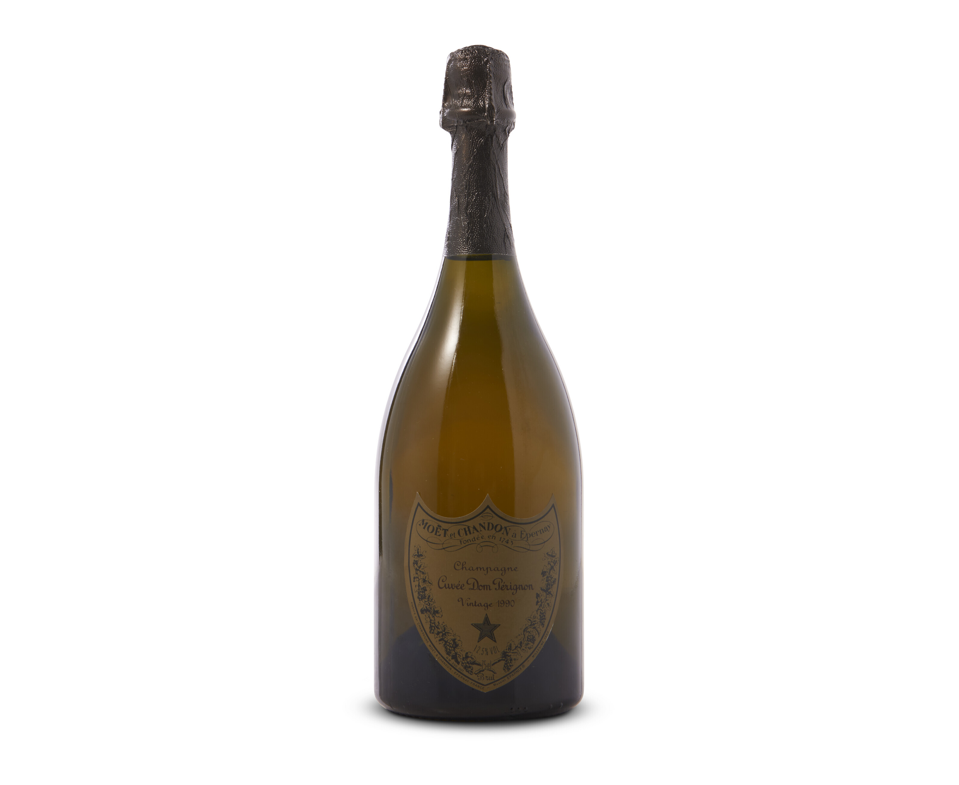 Dom Pérignon 1990, In original carton. Excellent appearance. Levels: at ...