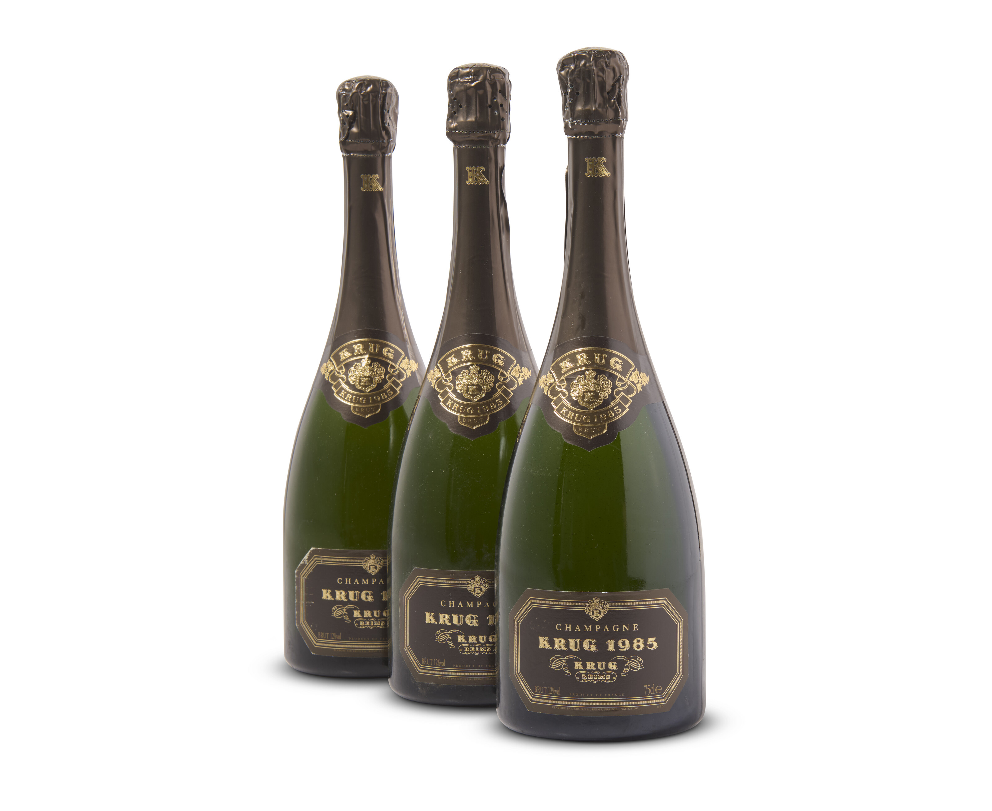 Krug, Vintage Brut 1985, One bin-soiled label | Christie’s