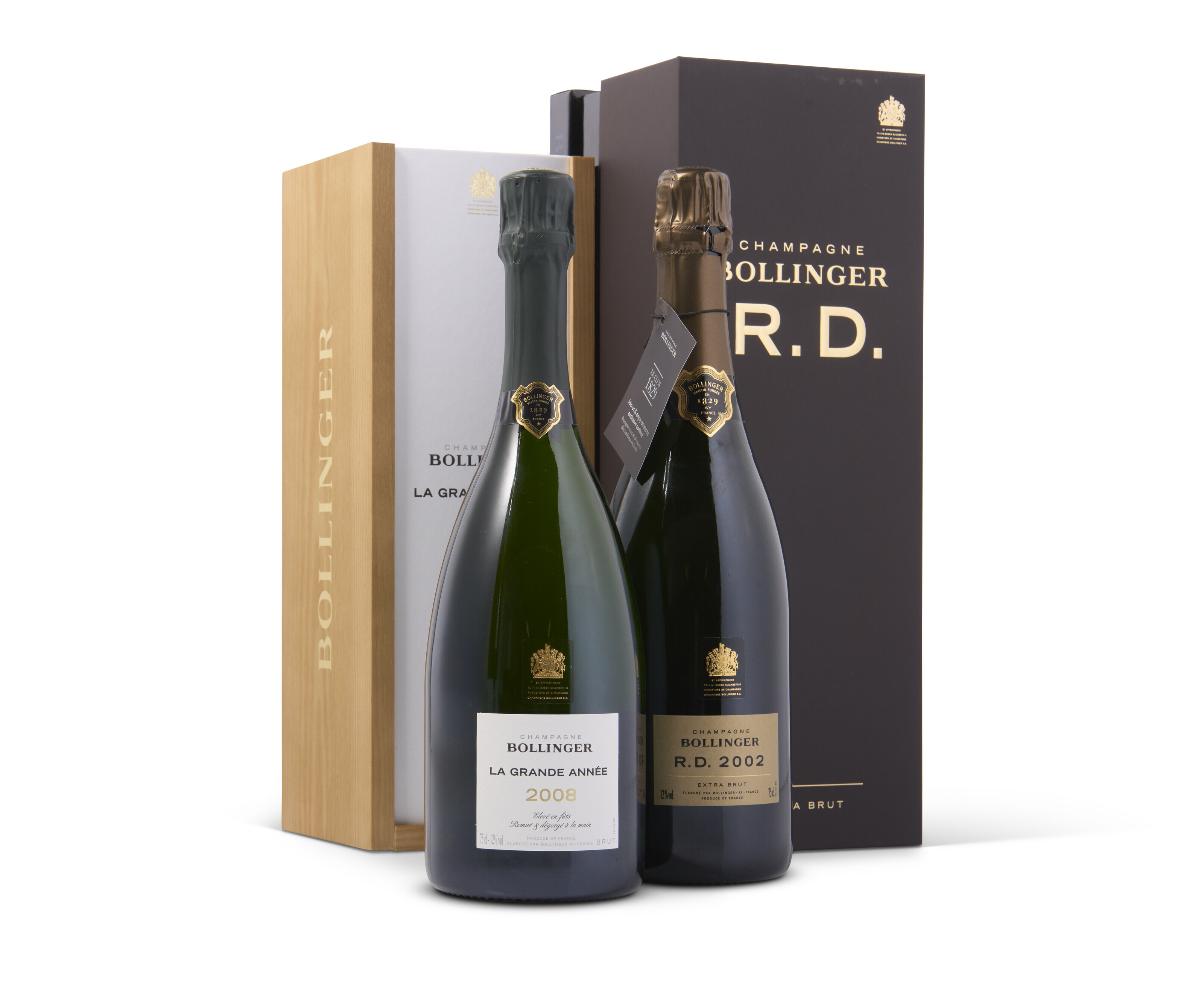 Bollinger, RD 2002, In three and six-bottle original cartons | Christie’s