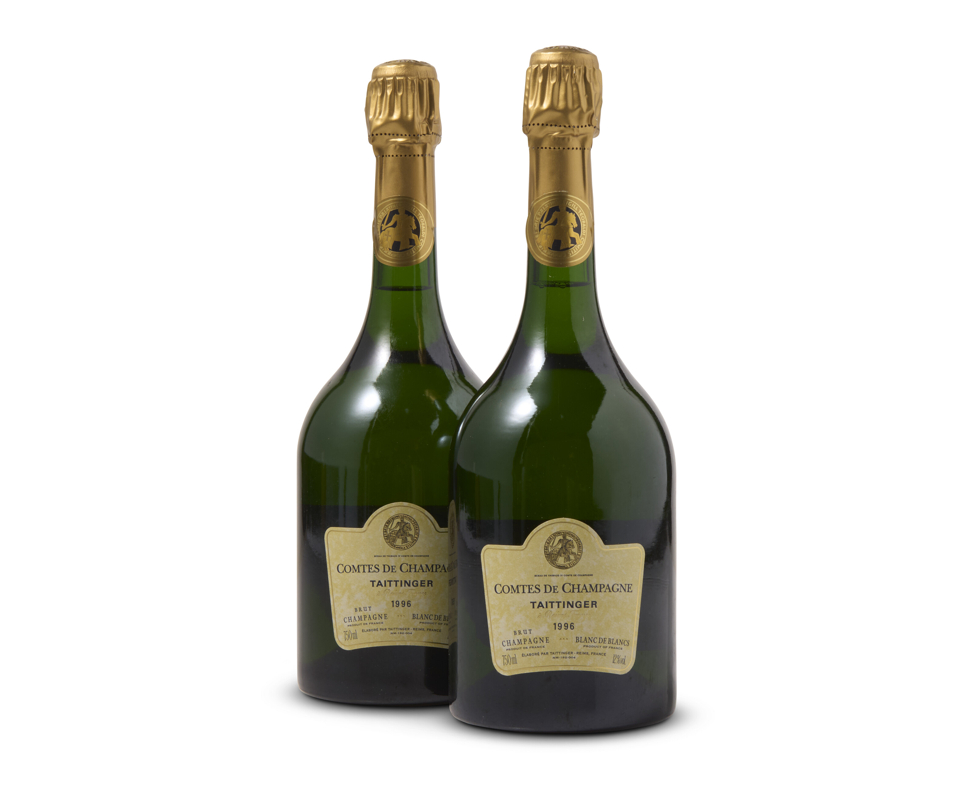 Taittinger, Comtes de Champagne Blanc de Blancs 1996, In original ...