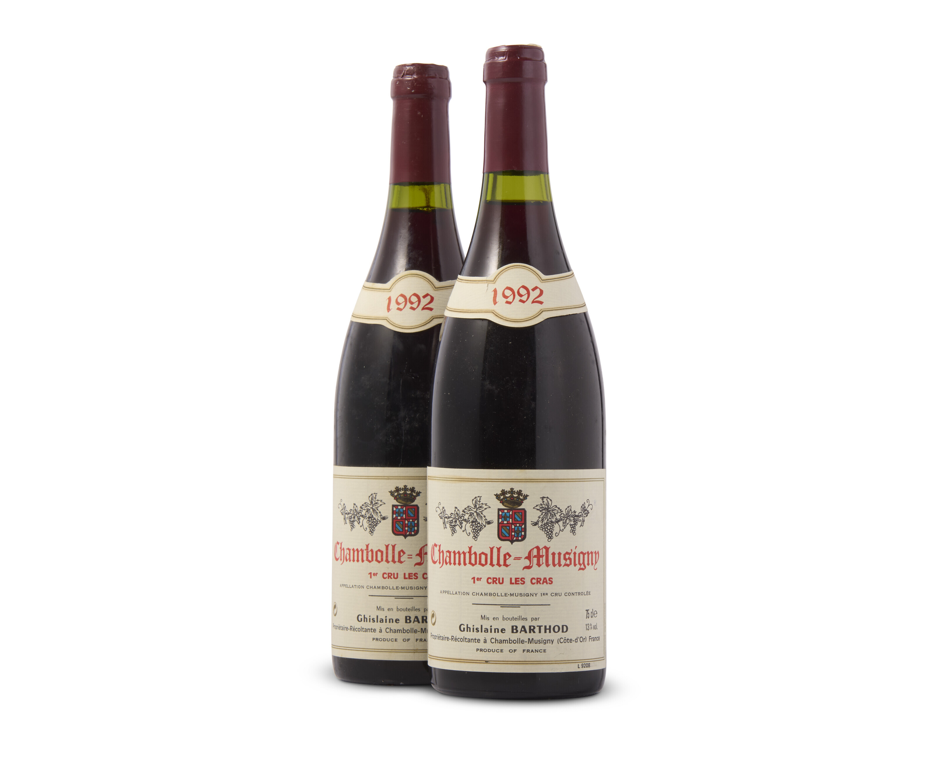 Ghislaine Barthod, Chambolle-Musigny Les Cras 1992, Côte de Nuits ...