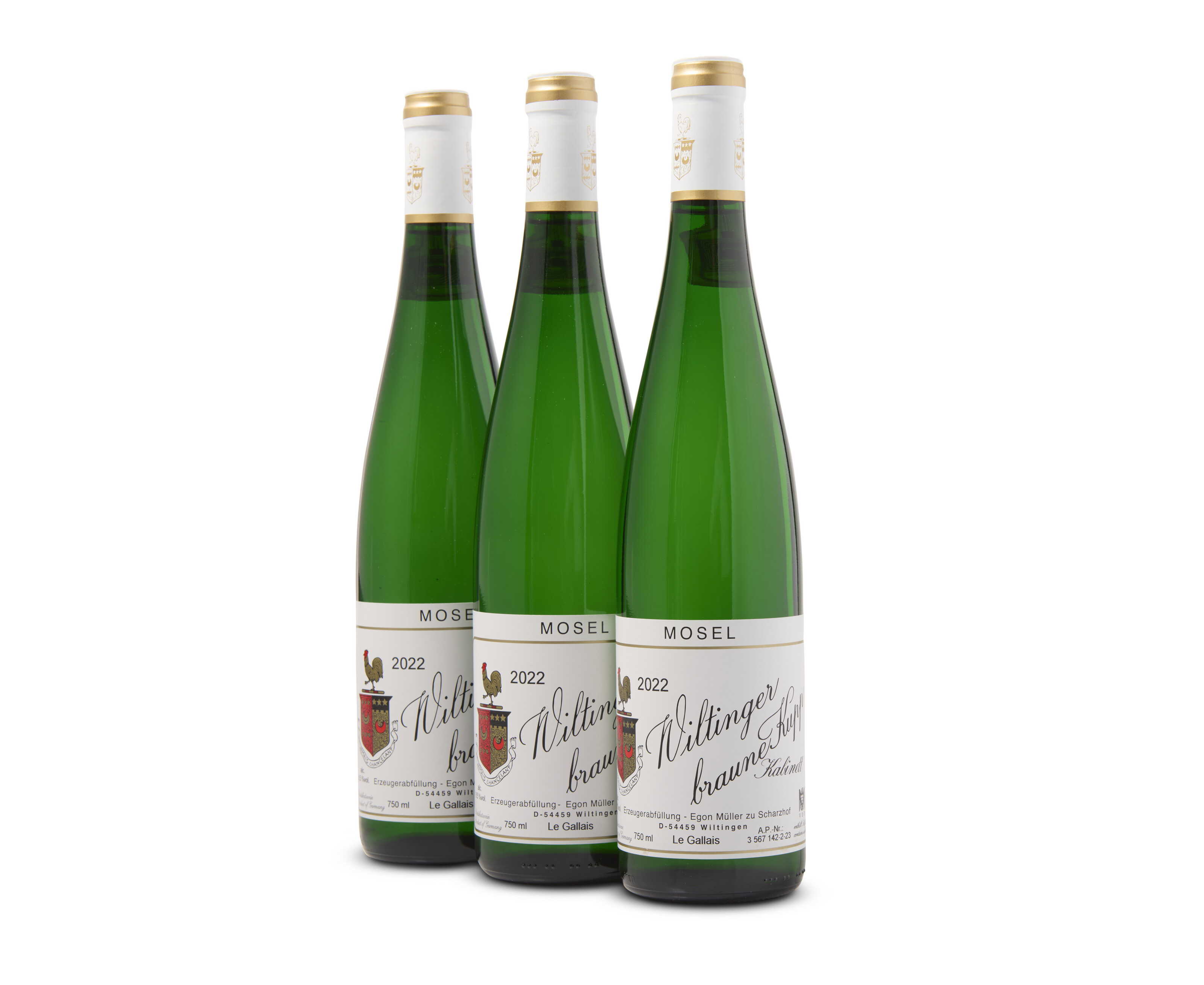 Egon Muller, Wiltinger Braune Kupp Riesling Kabinett, Mosel 2022, In ...