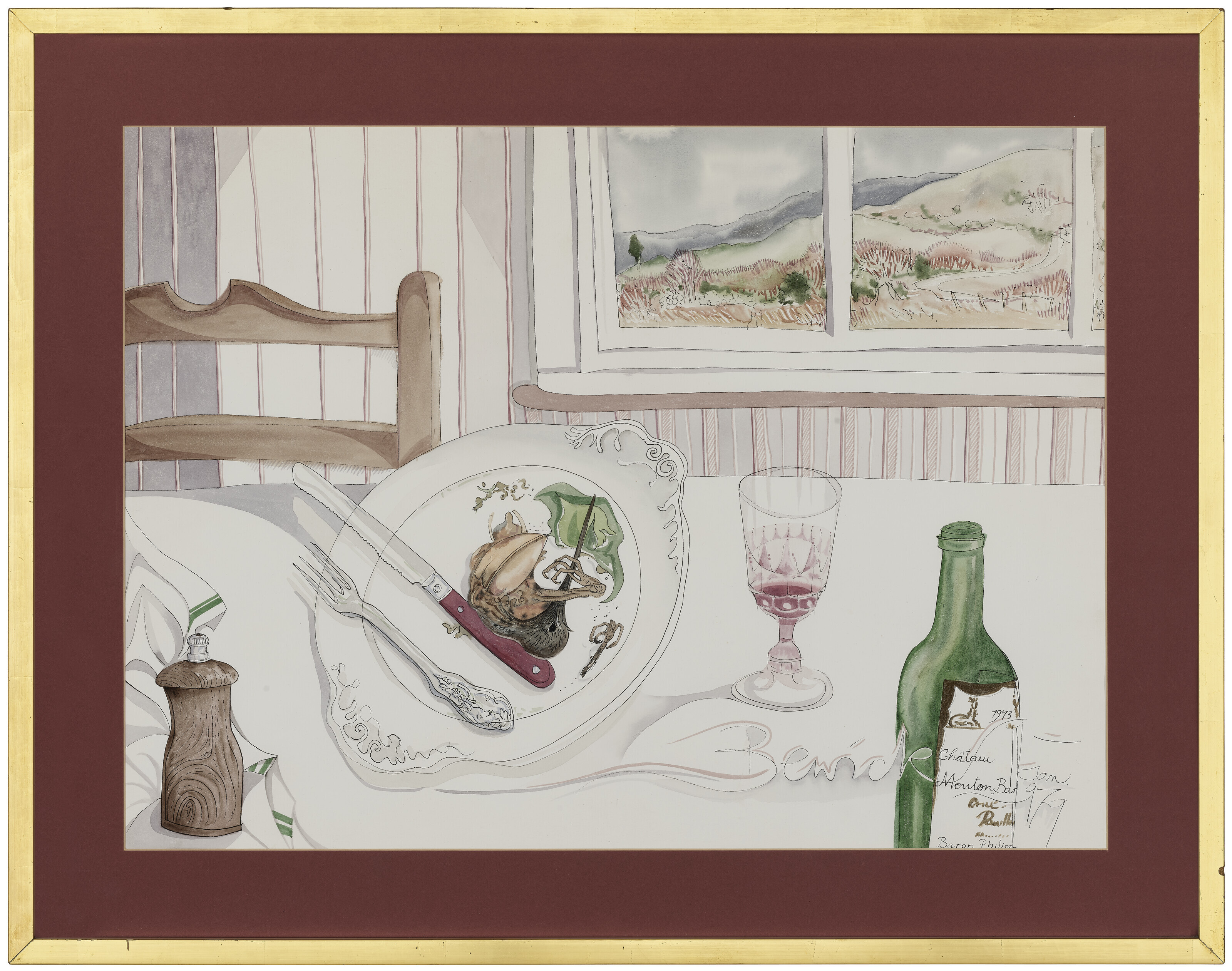 PAULINE BEWICK (1935-2022), Window-side Dining | Christie’s