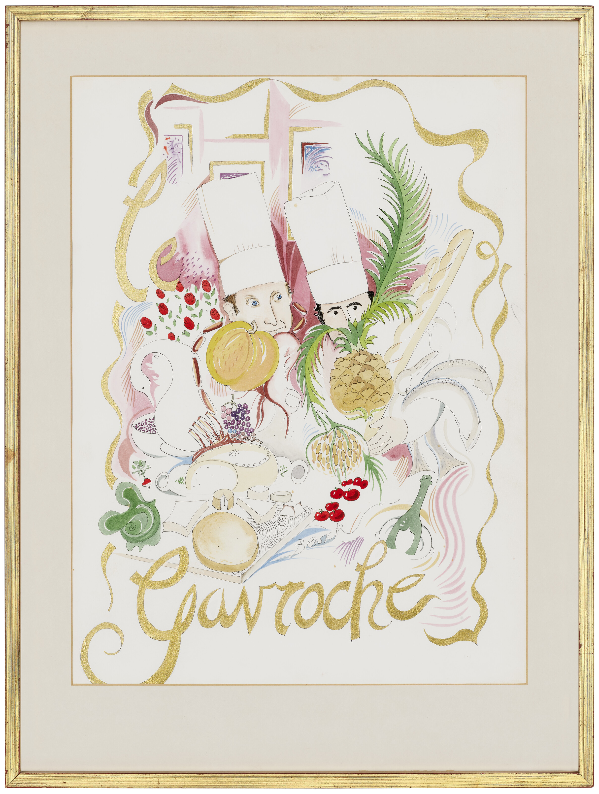 PAULINE BEWICK (1935-2022), Menu Design for Le Gavroche | Christie’s