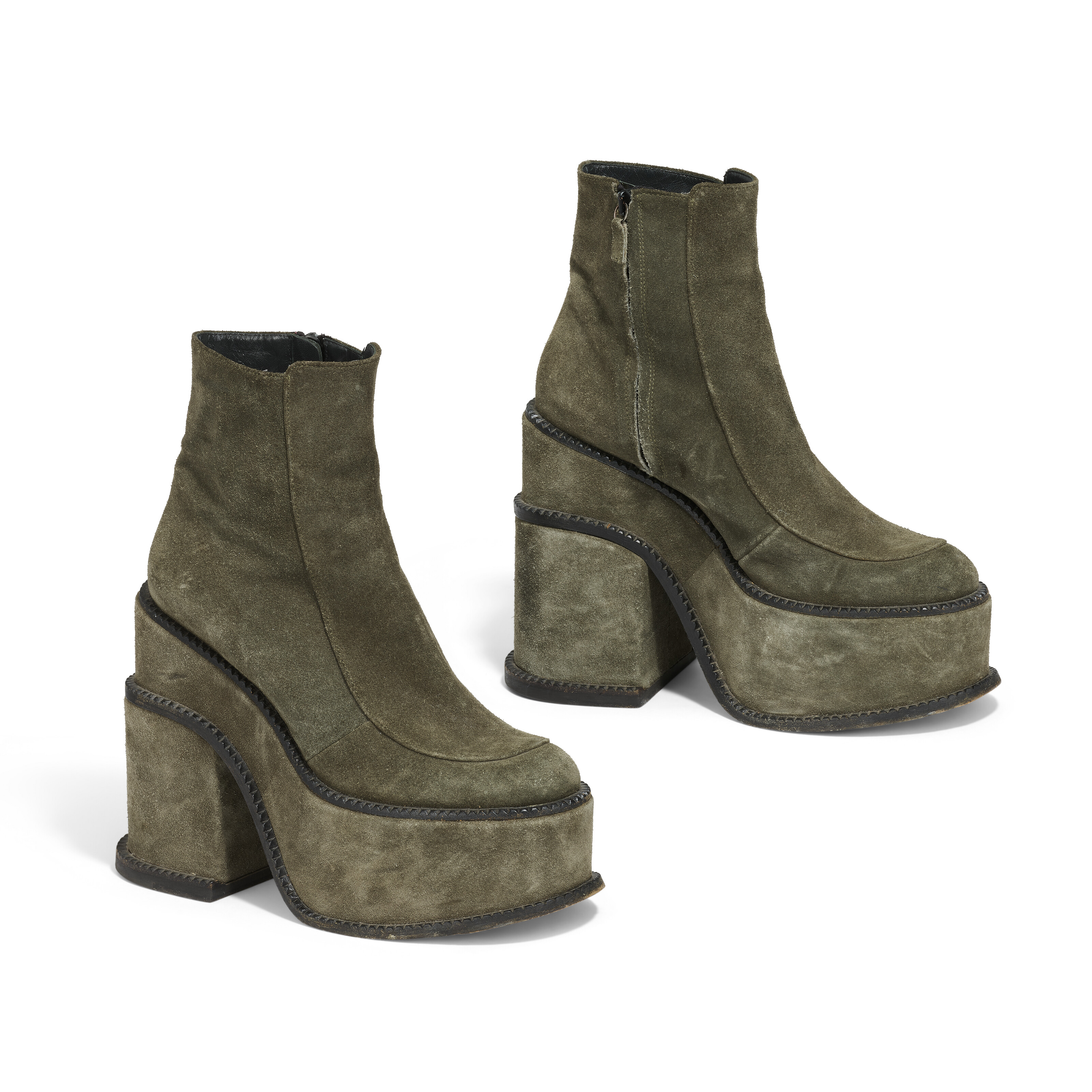 VIVIENNE WESTWOOD, 'LONDON' COLLECTION, AUTUMN-WINTER 2012/13, A PAIR ...