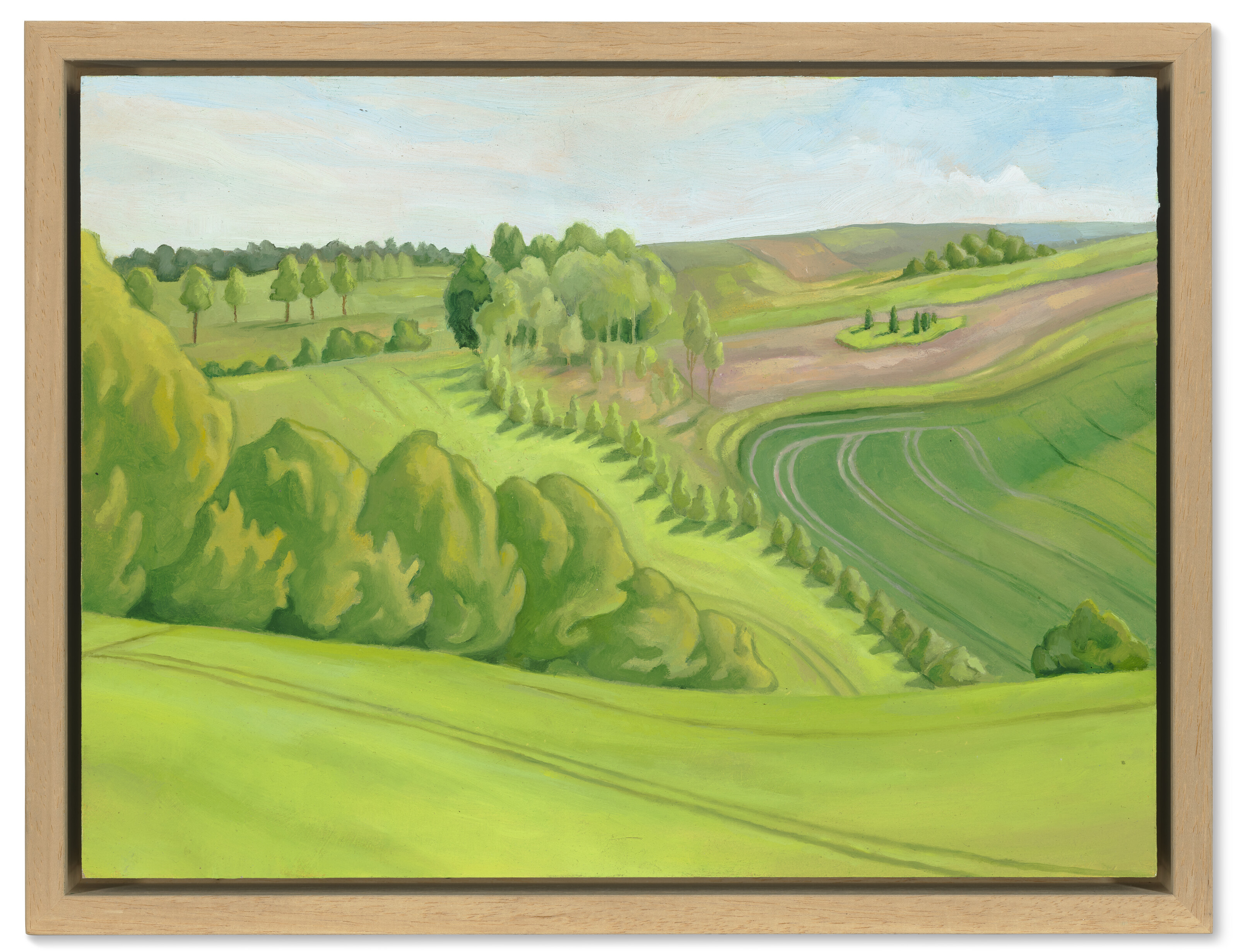SHARON SMART, Atop Aldbourne 4 Barrows, 2023 | Christie’s