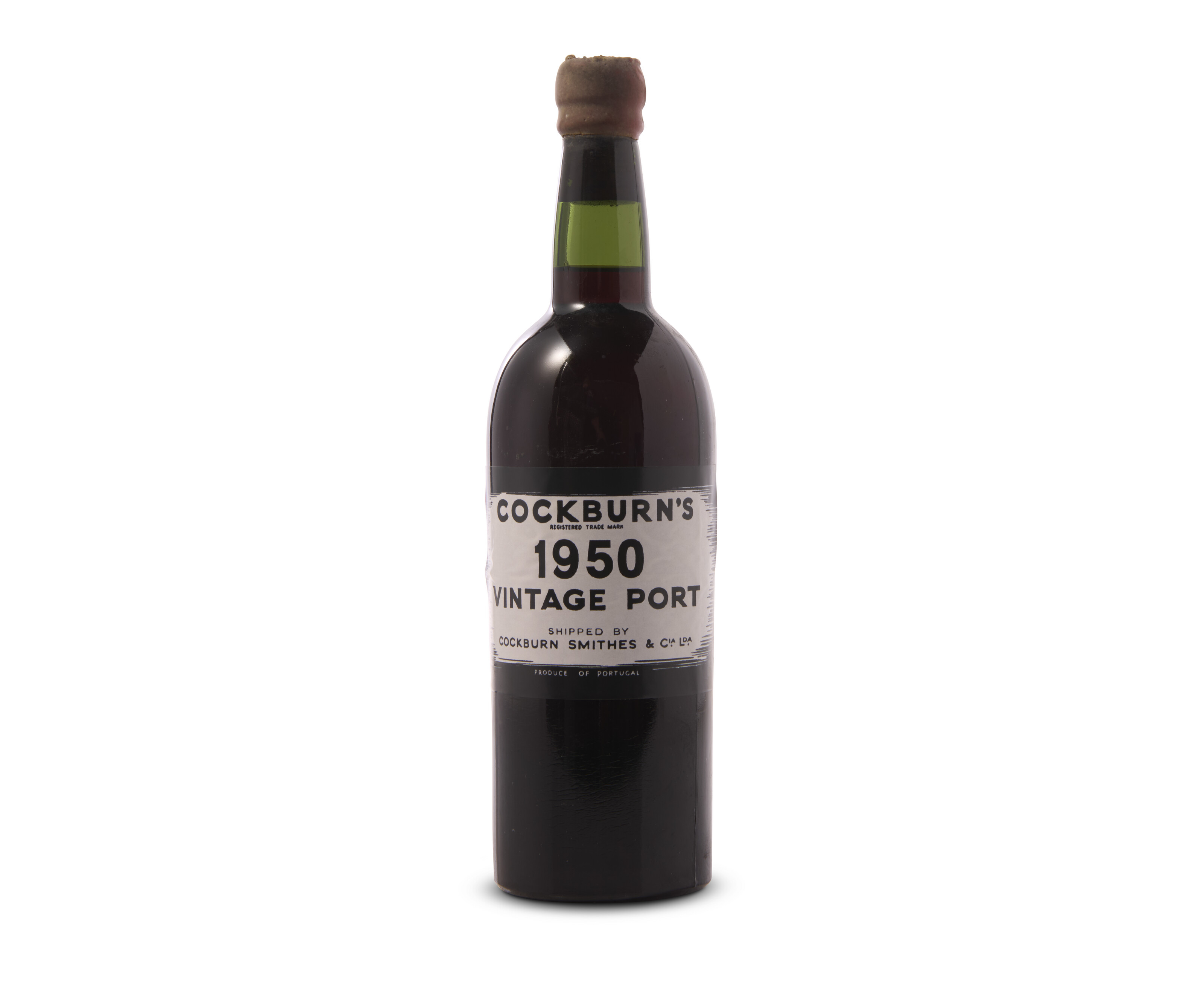 Cockburn's, Vintage Port 1950, English bottled. New Christie's Raby ...