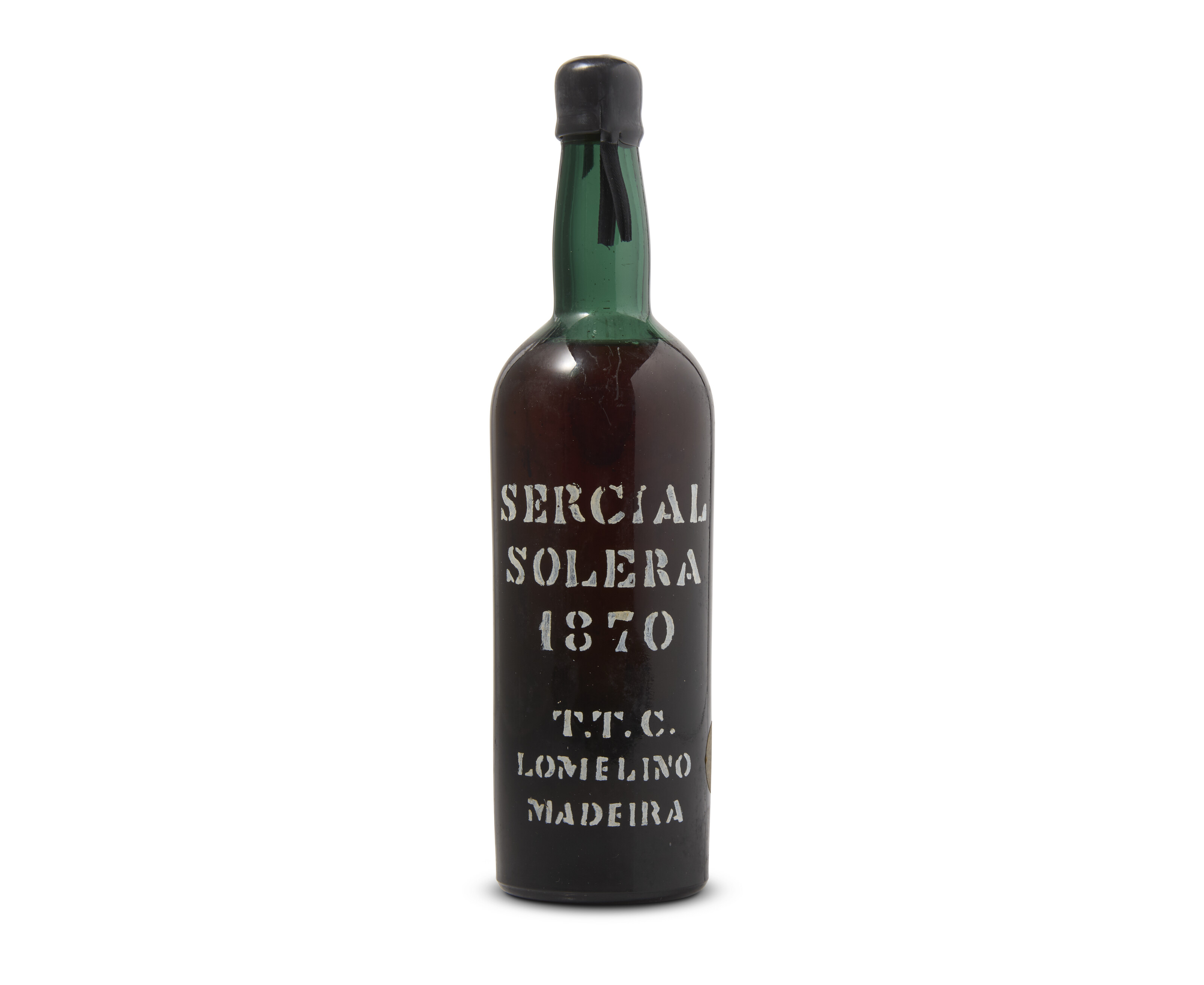 T.T.C. Lomelino, Sercial Solera Madeira 1870, Ex Christie's December ...