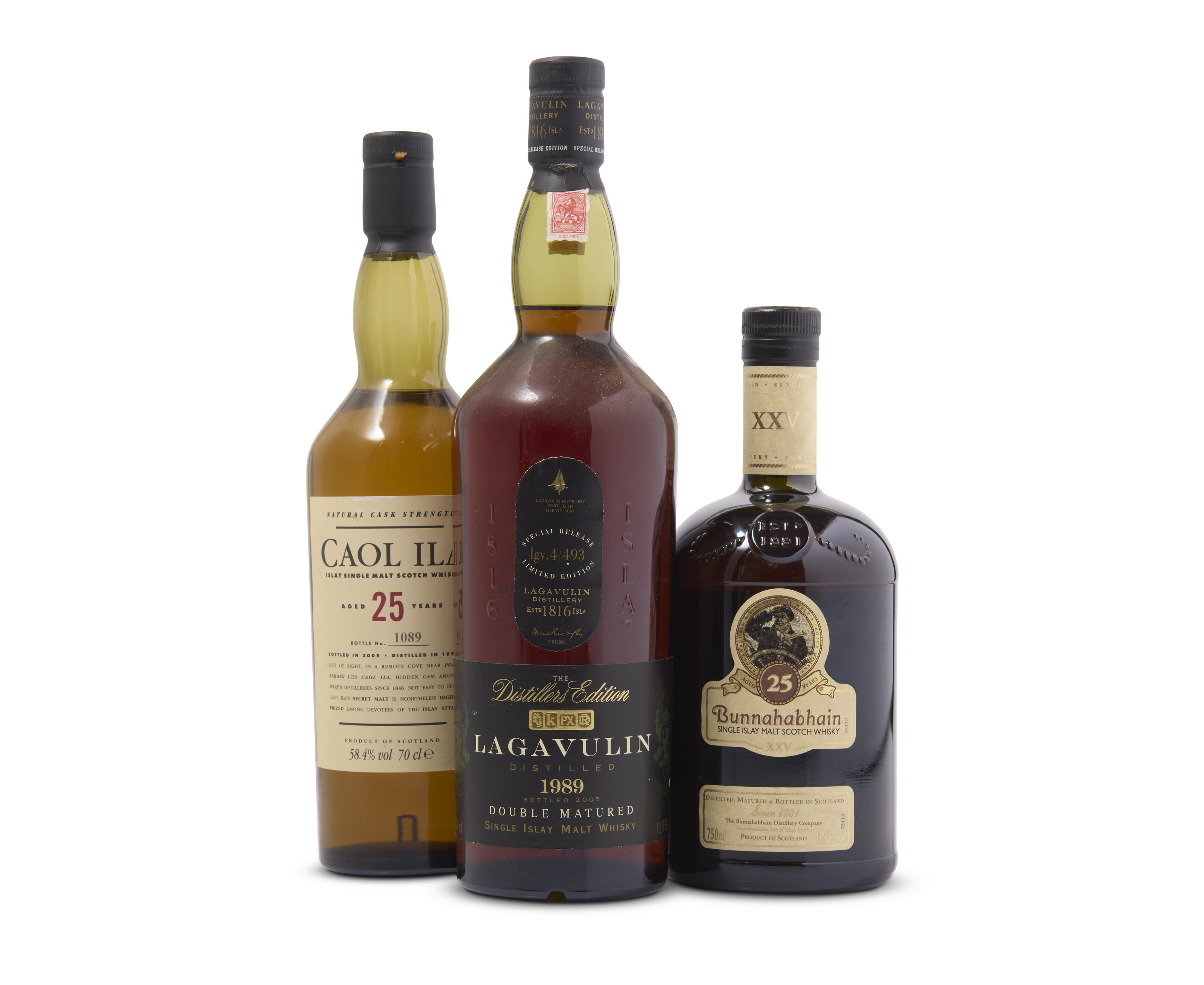 Mixed Islay Whisky, Coal Ila 25 Year Old 1979In presentation box ...