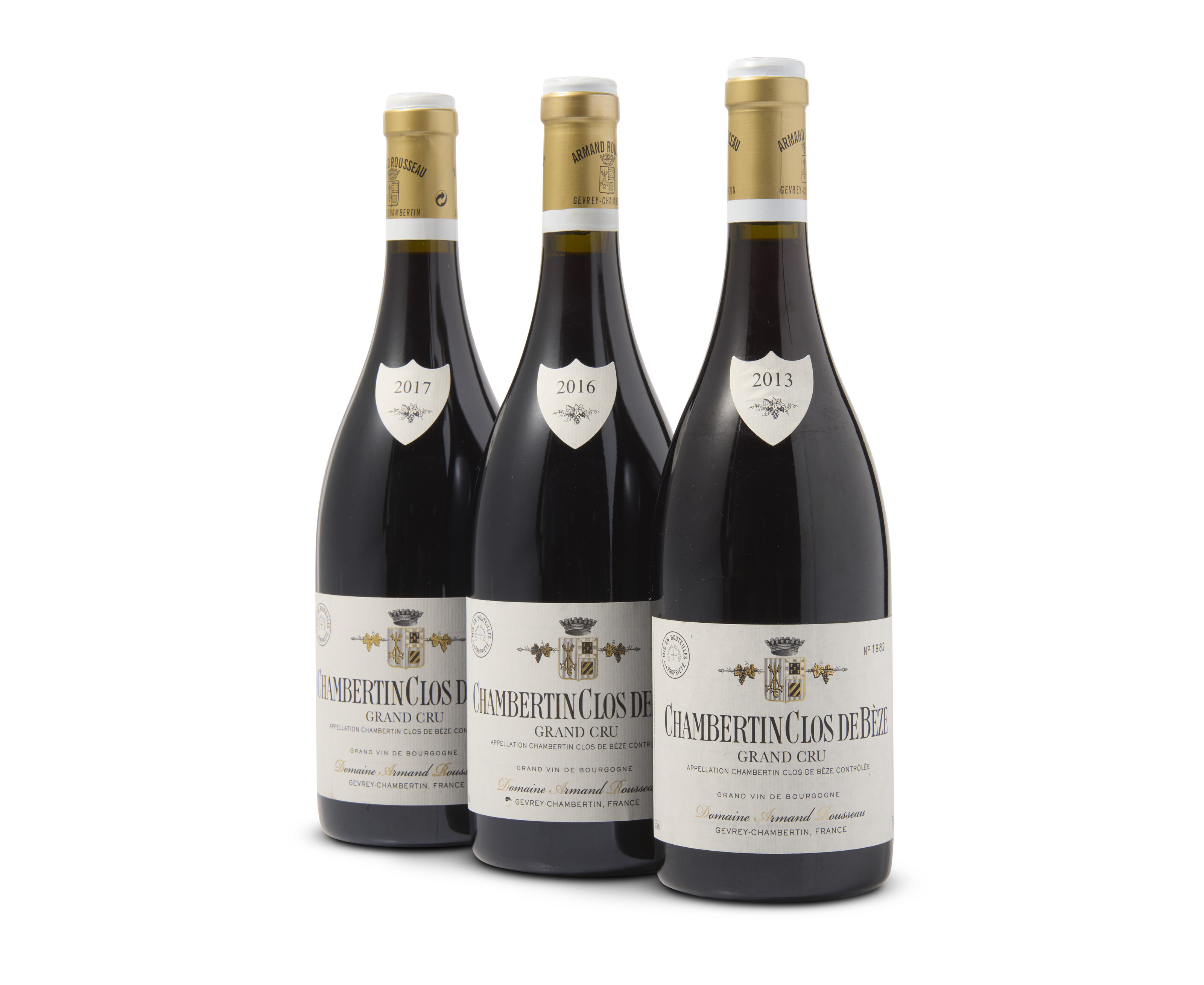 Mixed Rousseau Chambertin-Clos de Bèze 2013-2017, Domaine Armand ...