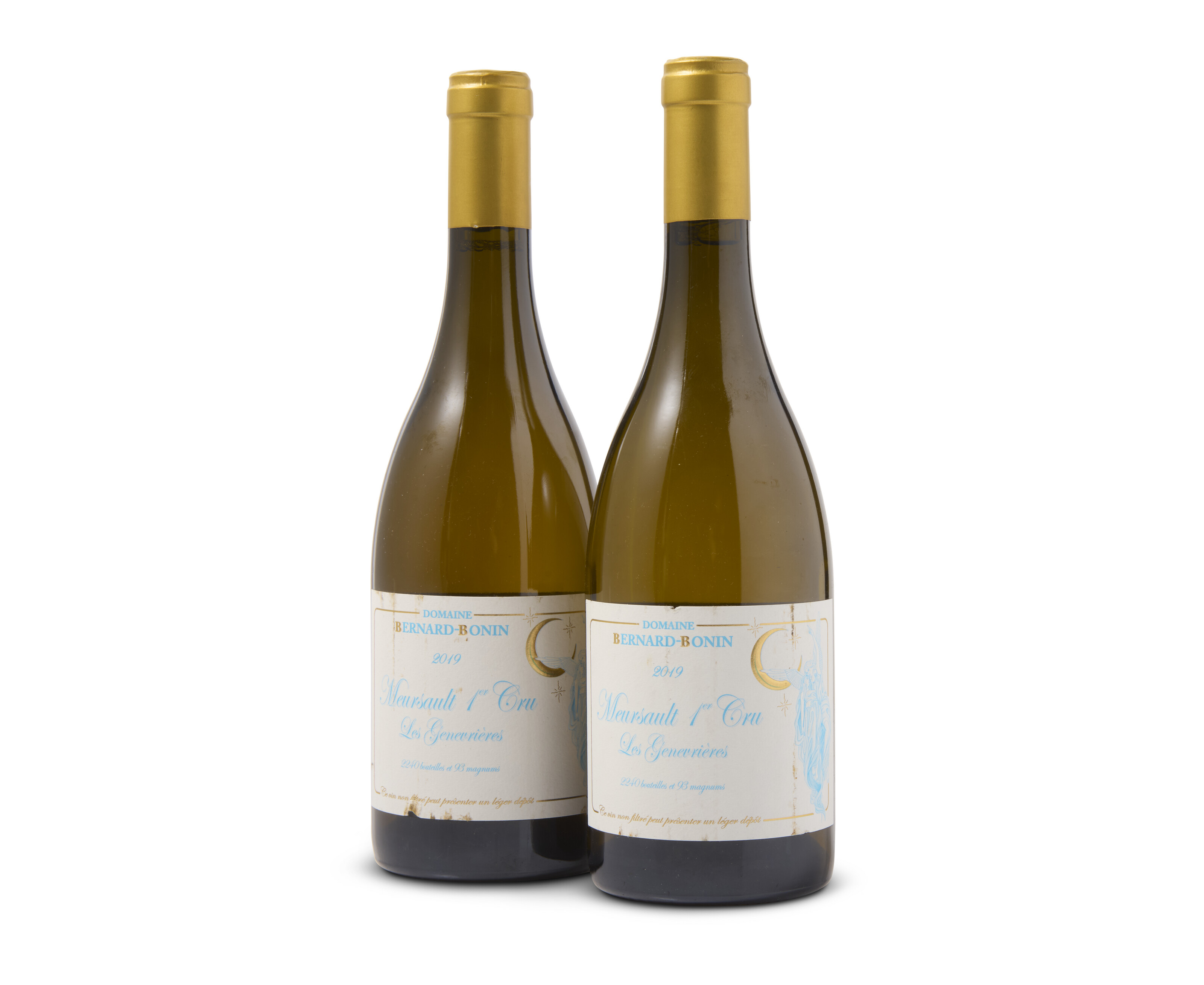 Domaine Bernard-Bonin, Meursault, Genevrières 2019, Slightly nicked and ...