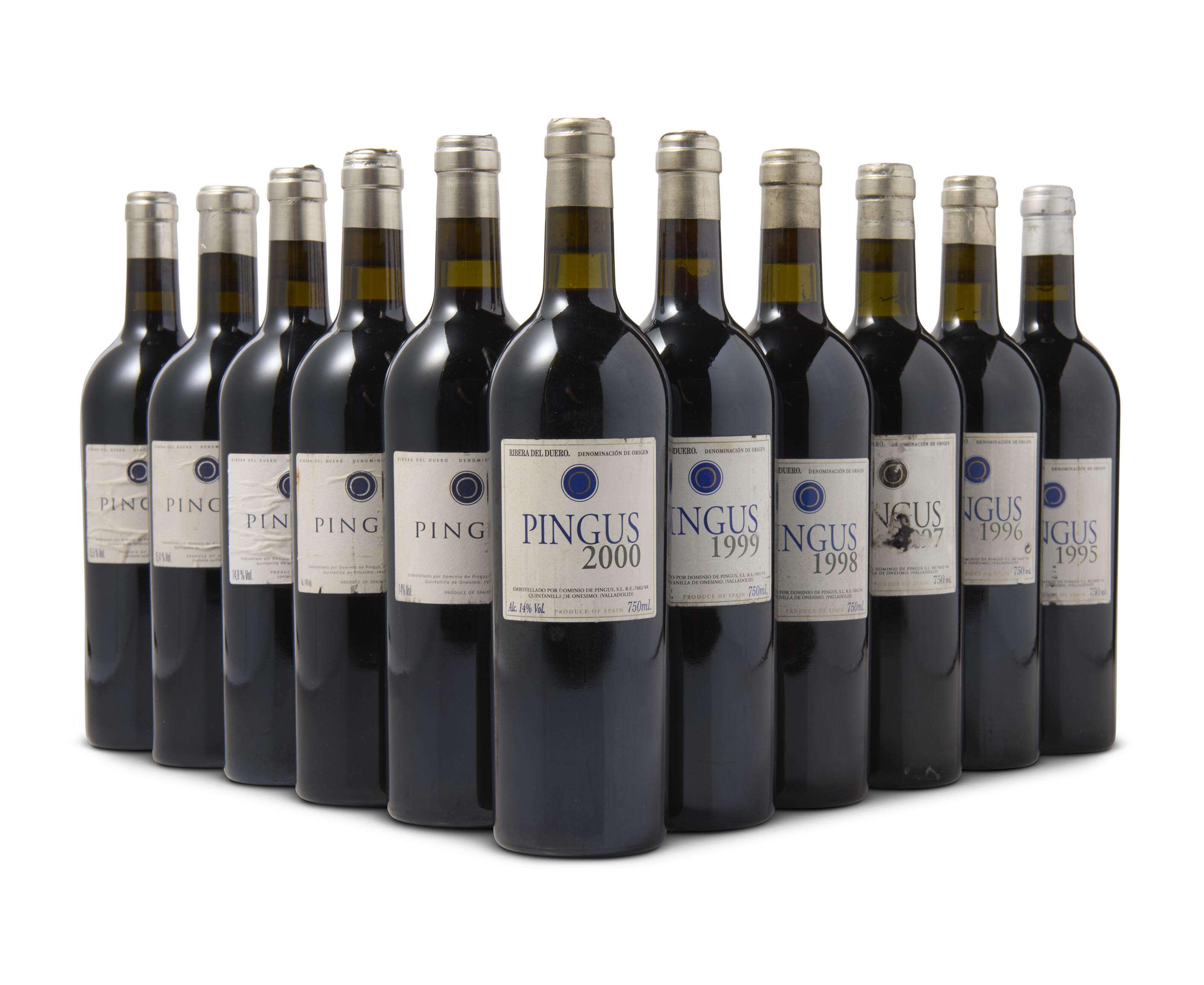 Mixed Pingus 1995-2006, Dominio de Pingus, Ribera del Duero, Pingus ...