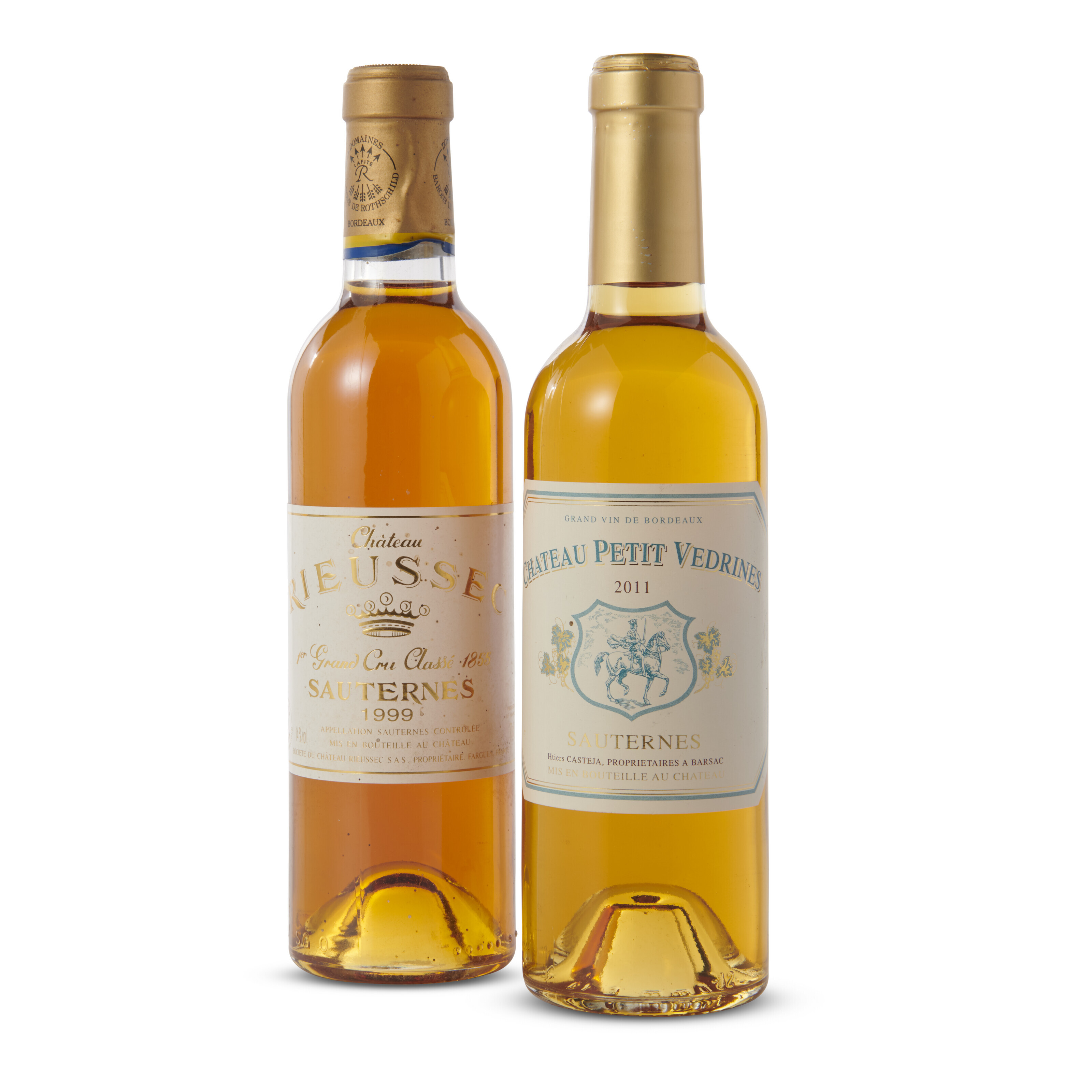 Mixed Sweet Wines 1999-2011, Château Rieussec 1999In original wooden ...