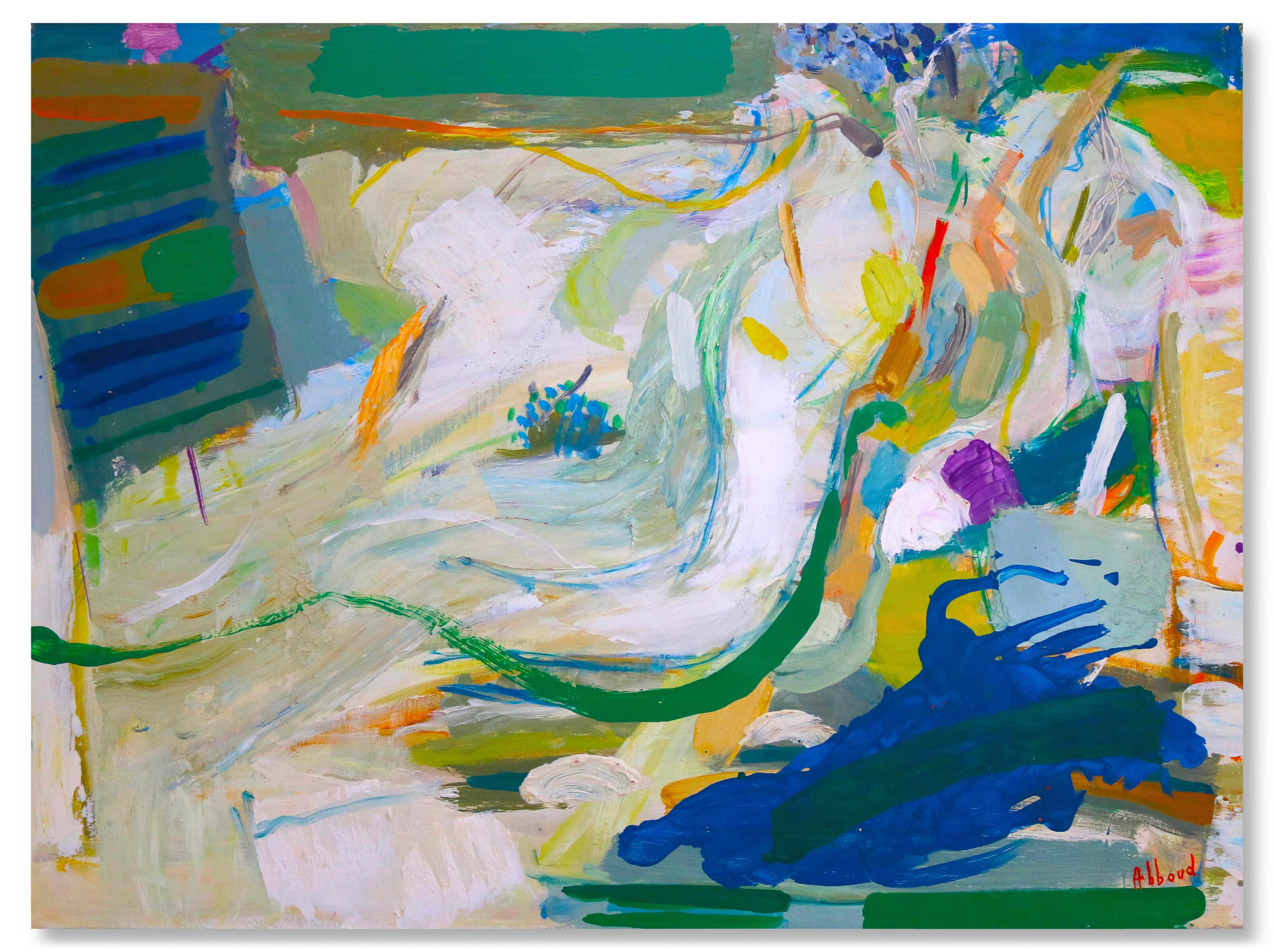 SHAFIC ABBOUD (1926, BIKFAYA - 2004, PARIS), Comme un Jardin (Like a ...