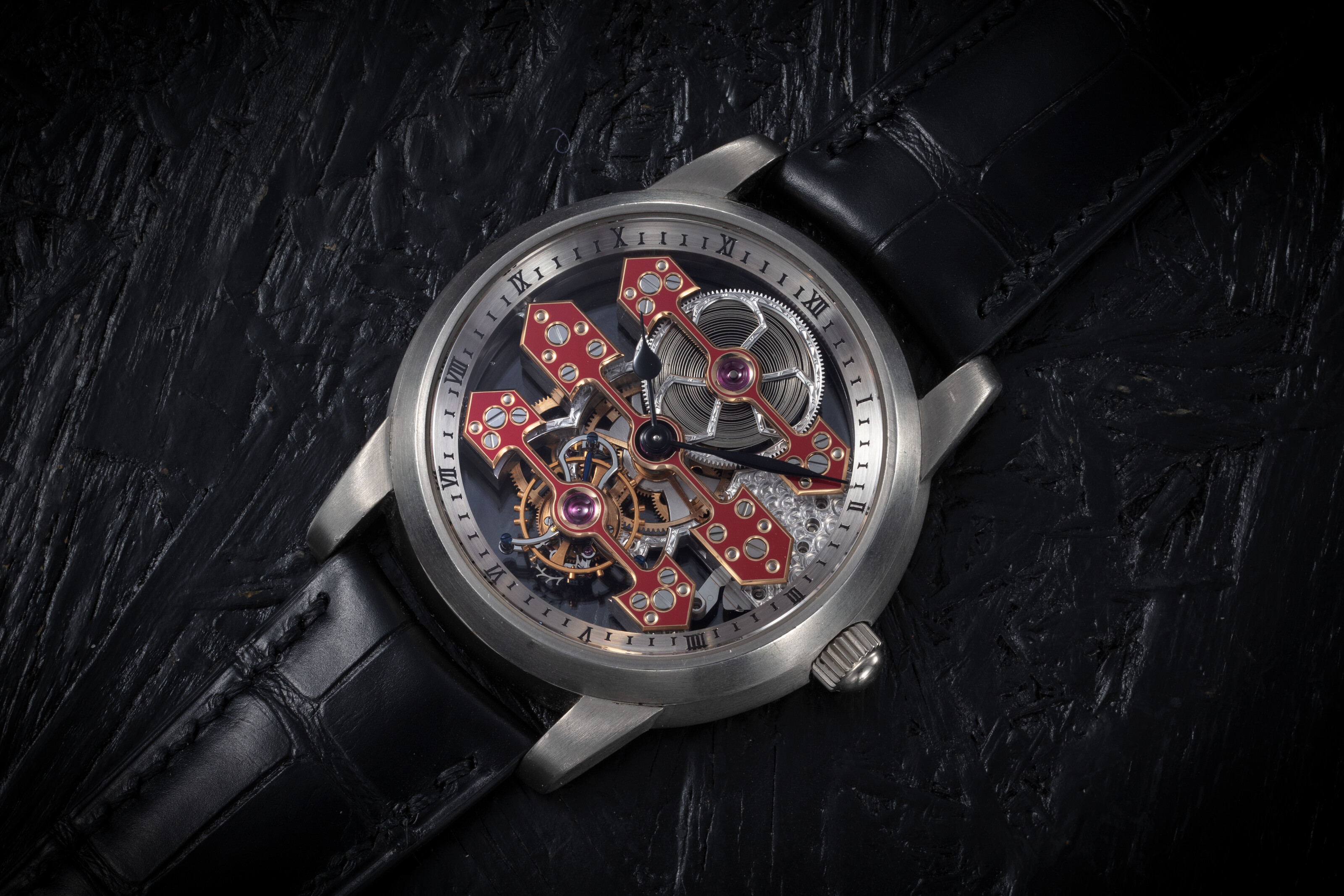 GIRARD-PERREGAUX, A UNIQUE TITANIUM SKELETONISED TRIPLE BRIDGE ...