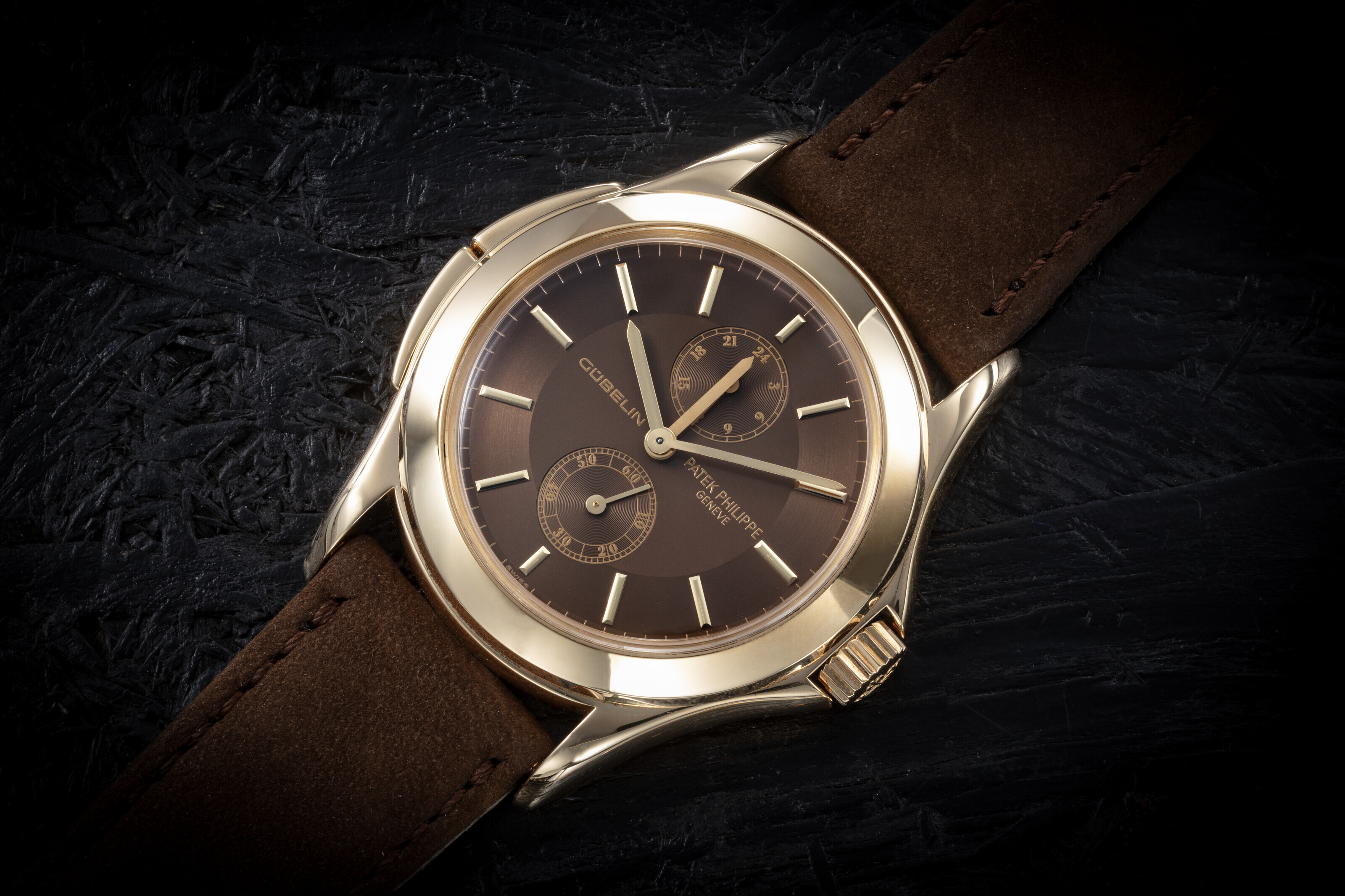 PATEK PHILIPPE, REF. 5134J, A RARE LIMITED EDITION GOLD DUAL-TIME ...