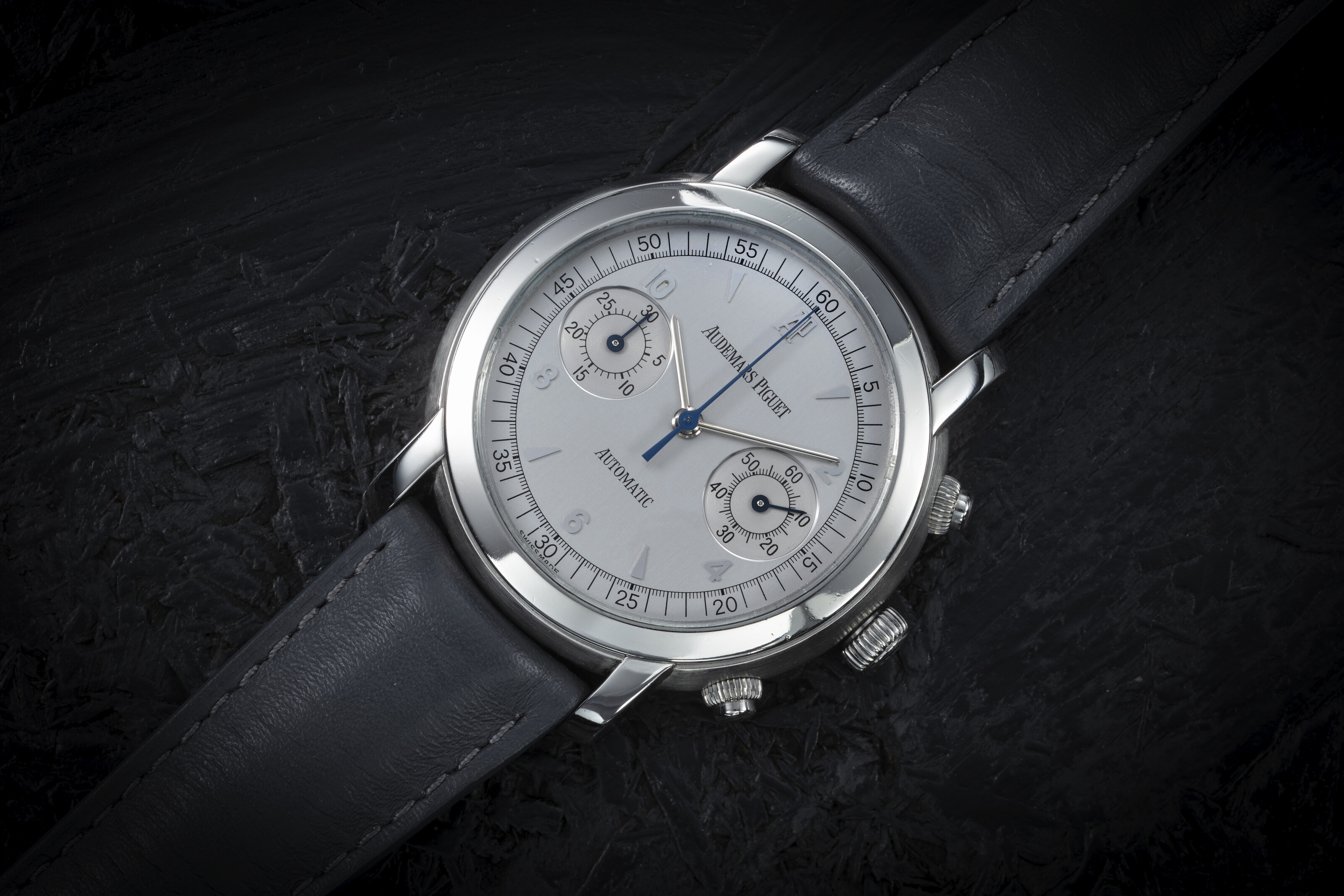 AUDEMARS PIGUET, JULES AUDEMARS 25859ST, A STEEL AUTOMATIC CHRONOGRAPH ...