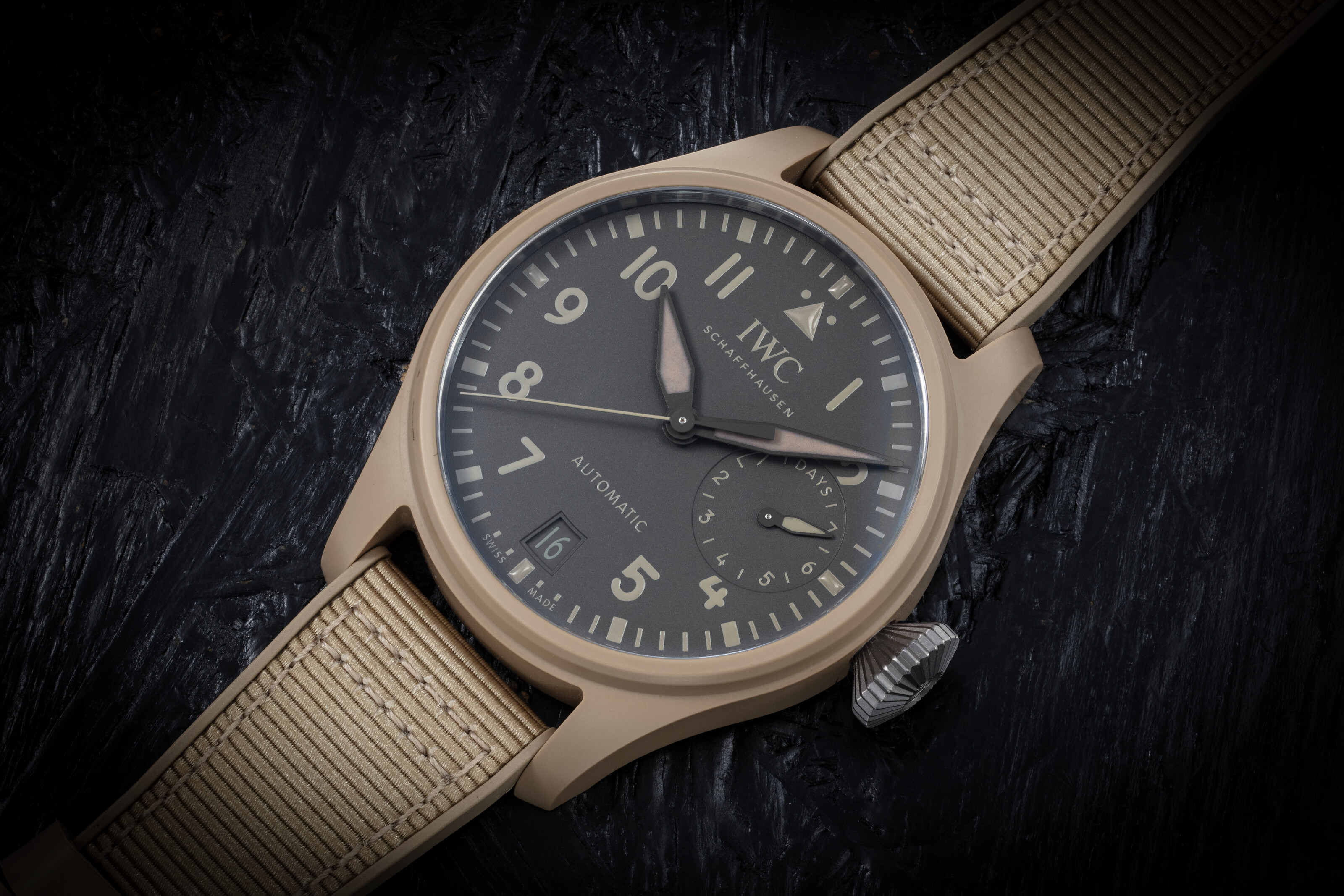 IWC, BIG PILOT TOP GUN MOJAVE DESERT REF. IW506003, AN ATTRACTIVE ...