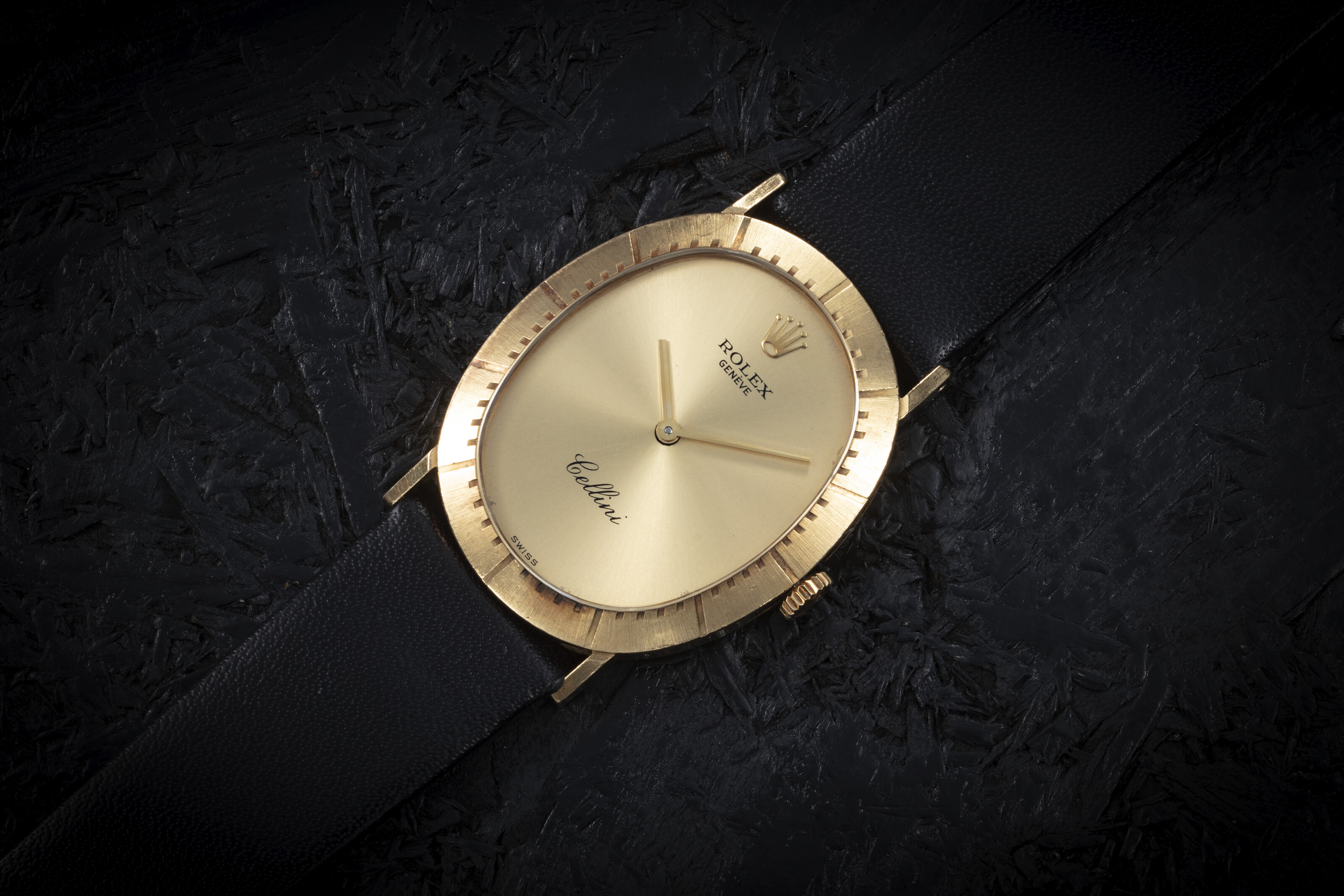 ROLEX, CELLINI REF. 4056, A FINE YELLOW GOLD MANUAL-WINDING WRISTWATCH ...