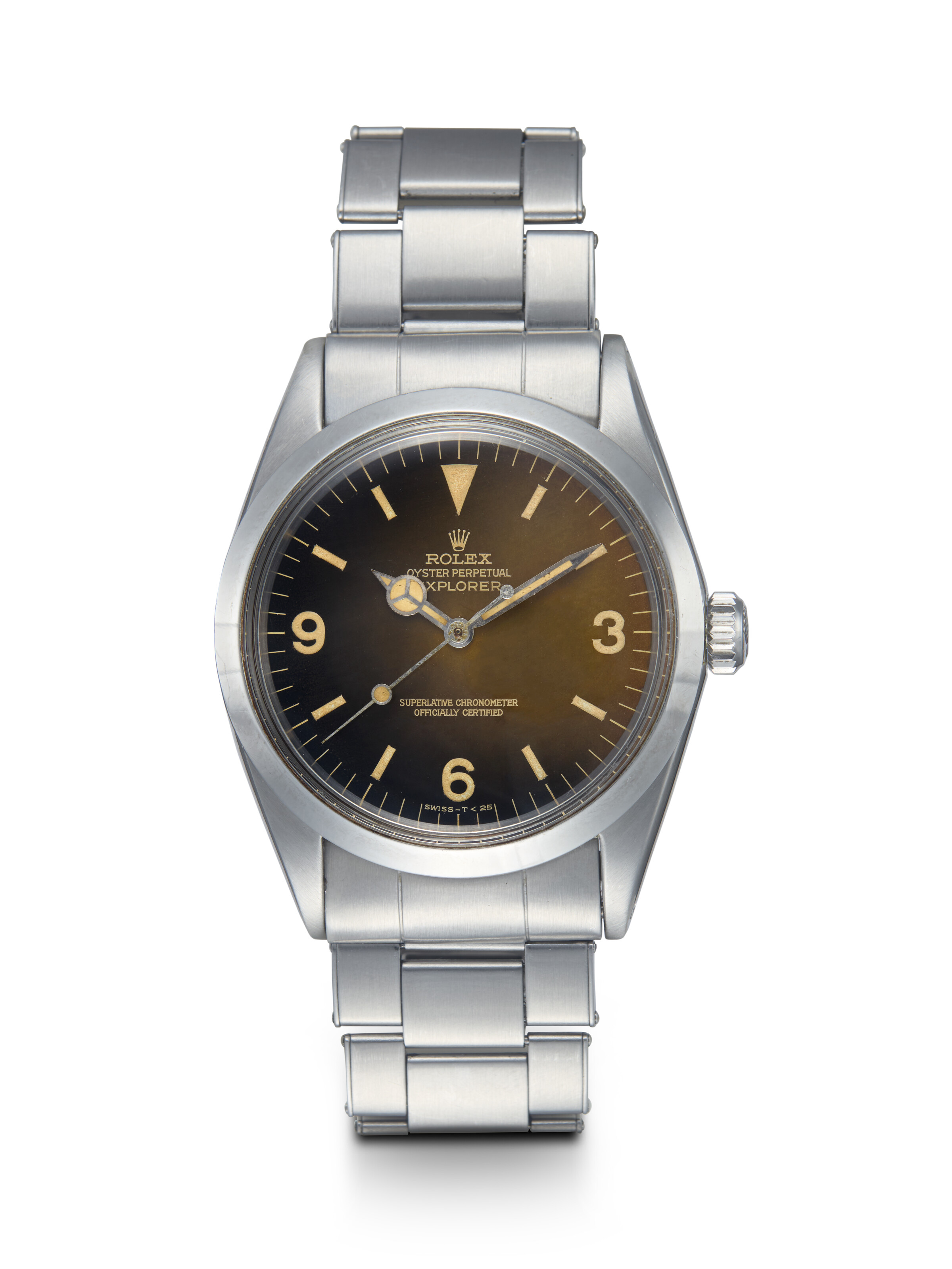 ROLEX, EXPLORER REF. 1016, AN ATTRACTIVE STAINLESS STEEL AUTOMATIC ...