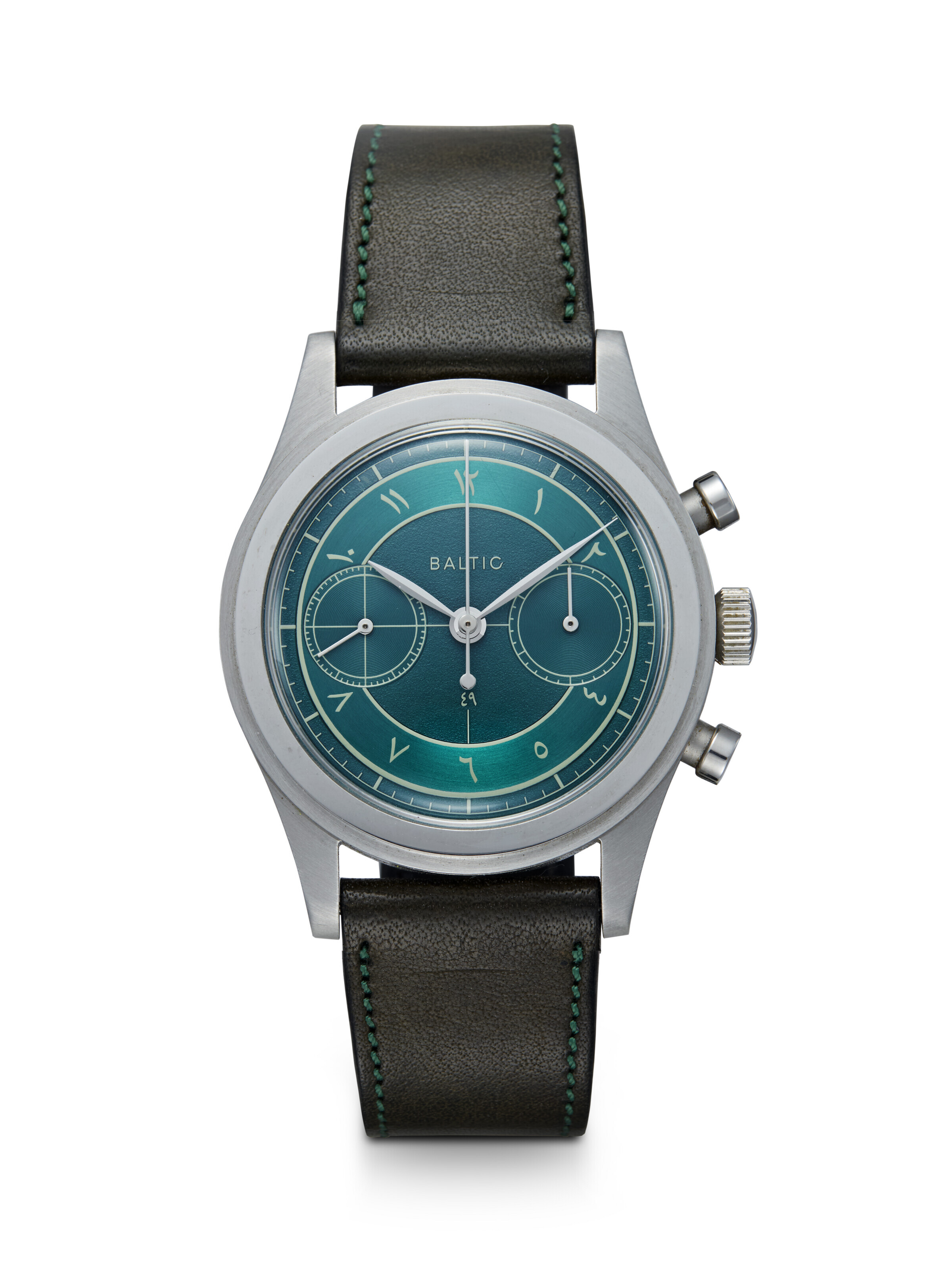 BALTIC, A PROTOTYPE STEEL MANUAL-WINDING CHRONOGRAPH WITH EASTERN ...