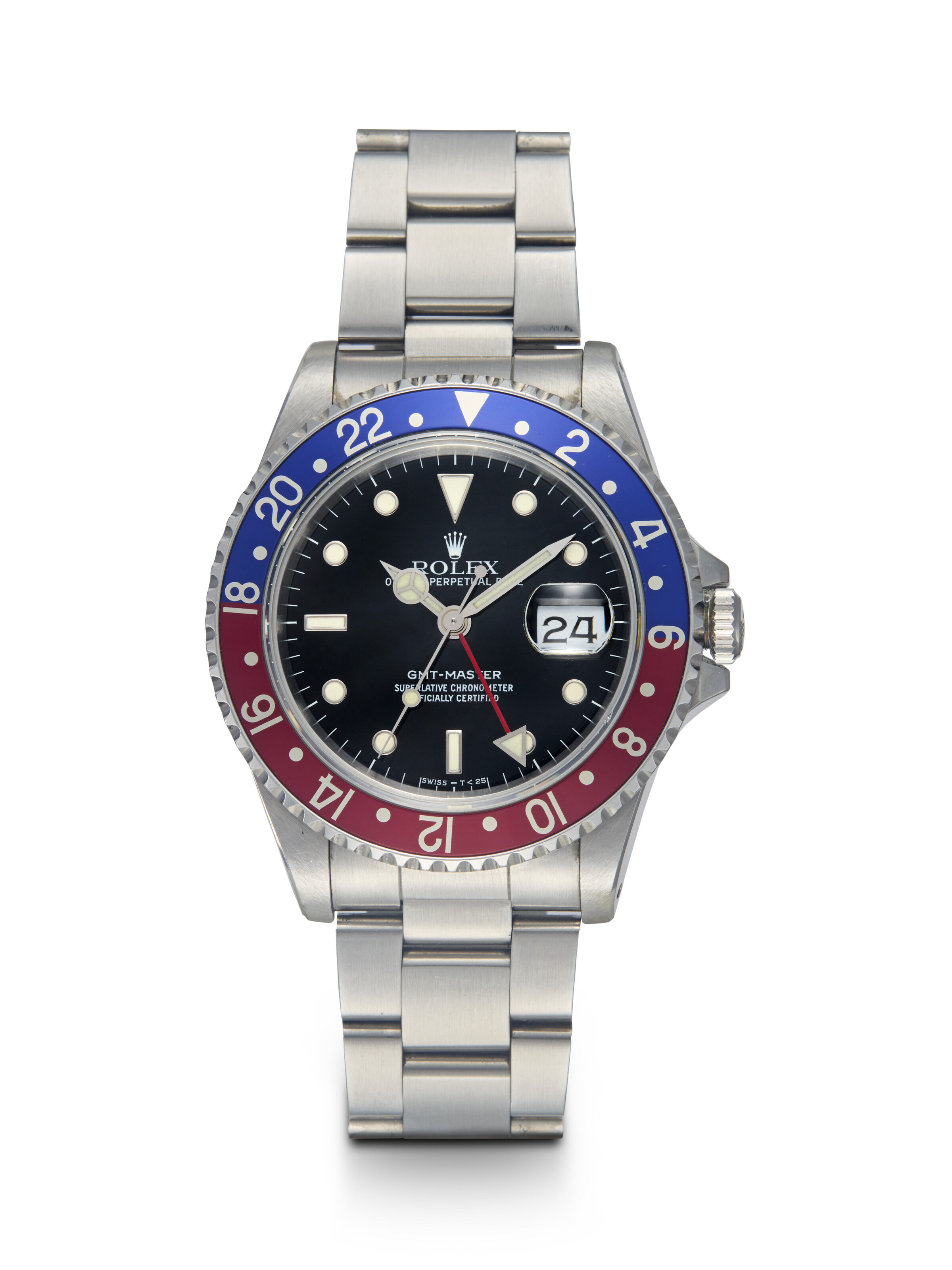 ROLEX, GMT-MASTER REF. 16700, A STEEL AUTOMATIC DUAL TIME WRISTWATCH ...