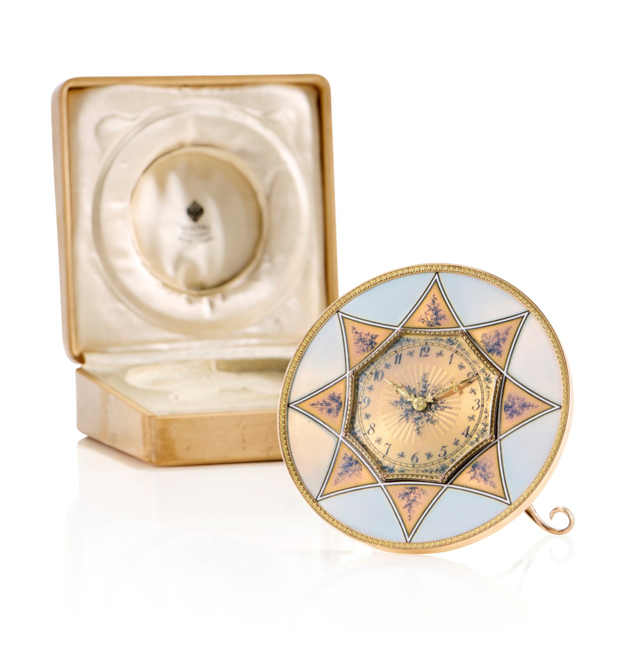 FABERGÉ EARLY 20TH CENTURY IMPERIAL PRESENTATION GOLD-MOUNTED AND ...