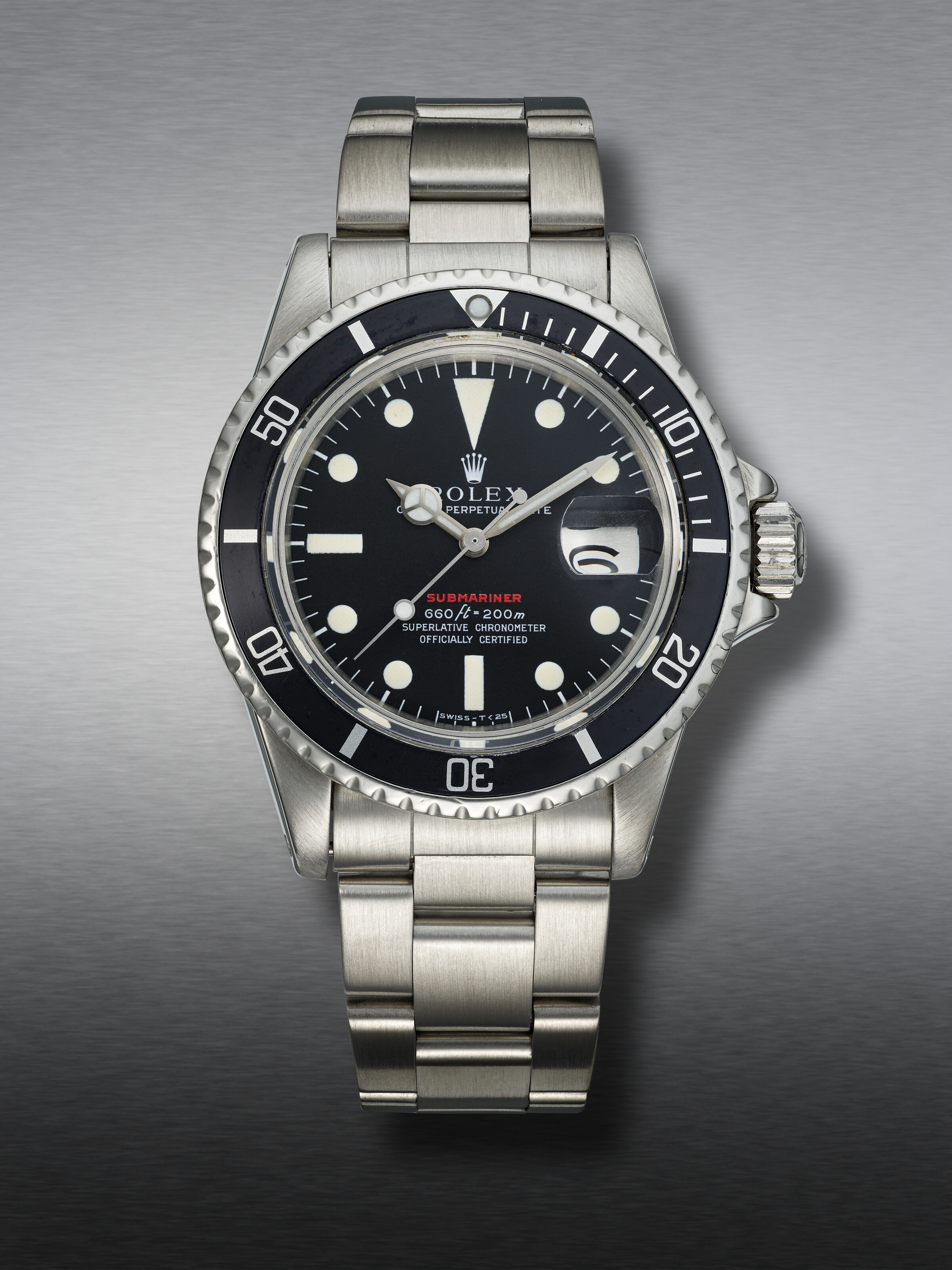 ROLEX, STAINLESS STEEL ‘SUBMARINER’, REF. 1680, | Christie’s