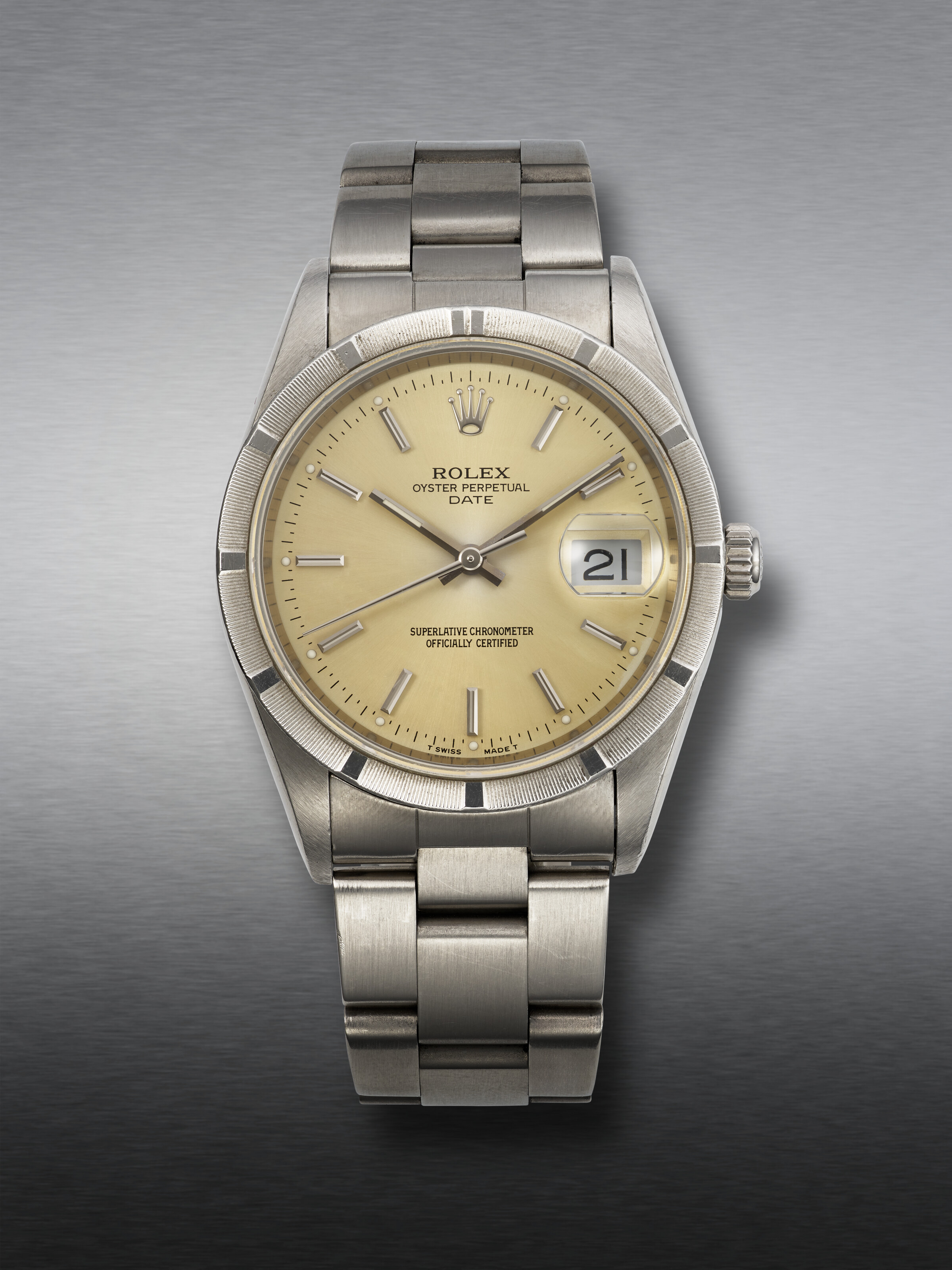 ROLEX, STAINLESS STEEL ‘DATE’, REF. 15210, | Christie’s