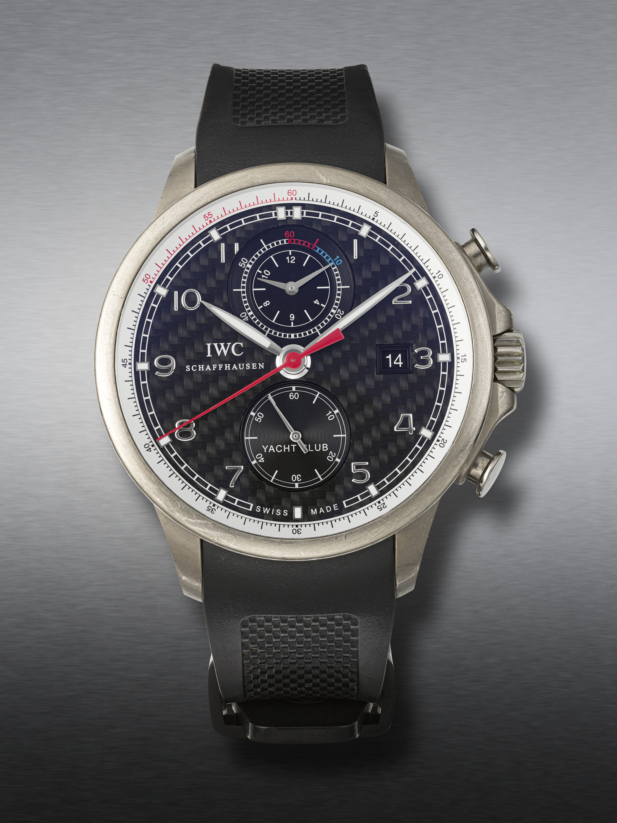IWC, TITANIUM CHRONOGRAPH ‘PORTUGUESE YATCH CLUB’, REF. IW390212 ...
