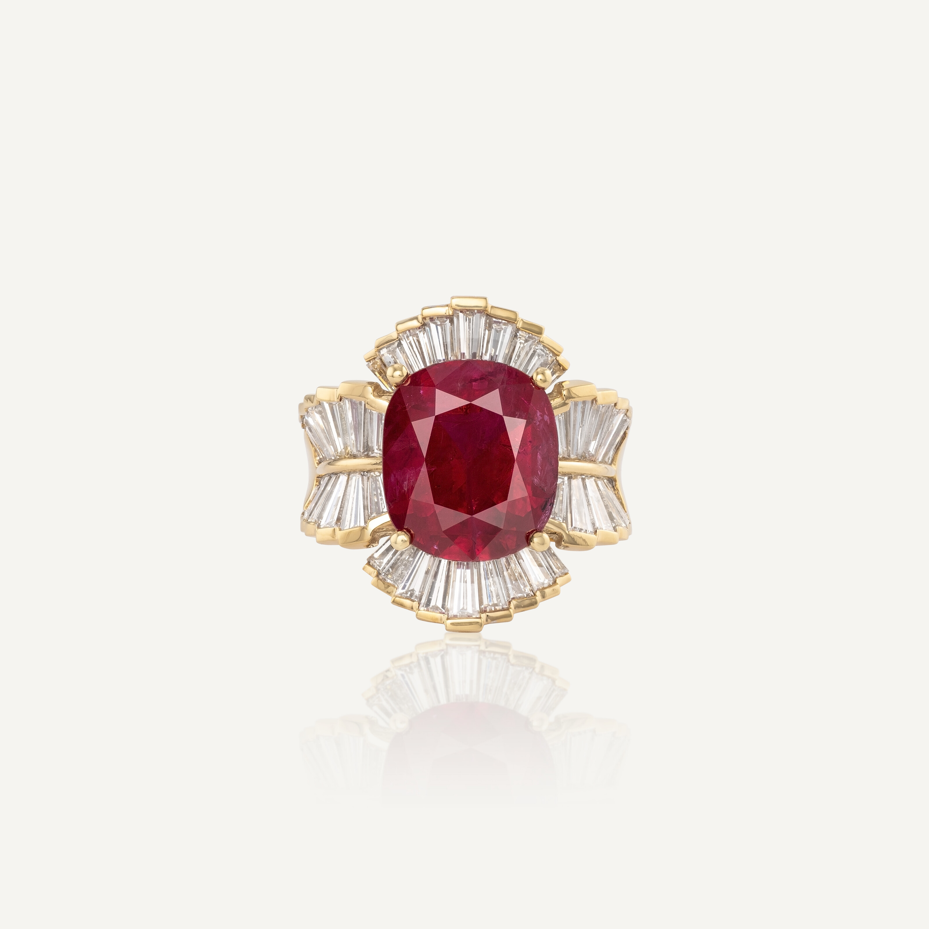 NO RESERVE | RUBY AND DIAMOND RING, | Christie’s