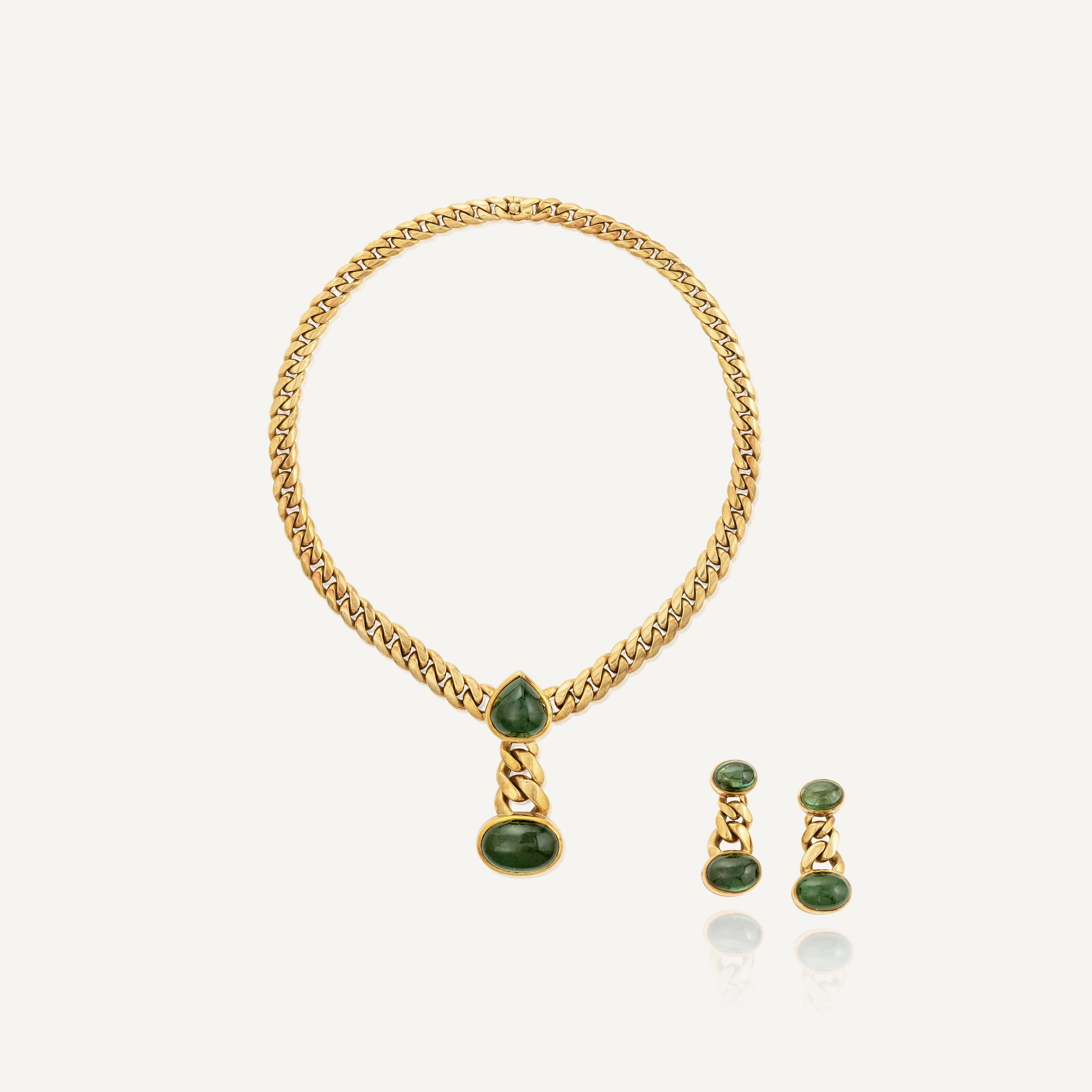 BULGARI SET OF TOURMALINE JEWELLERY, | Christie’s