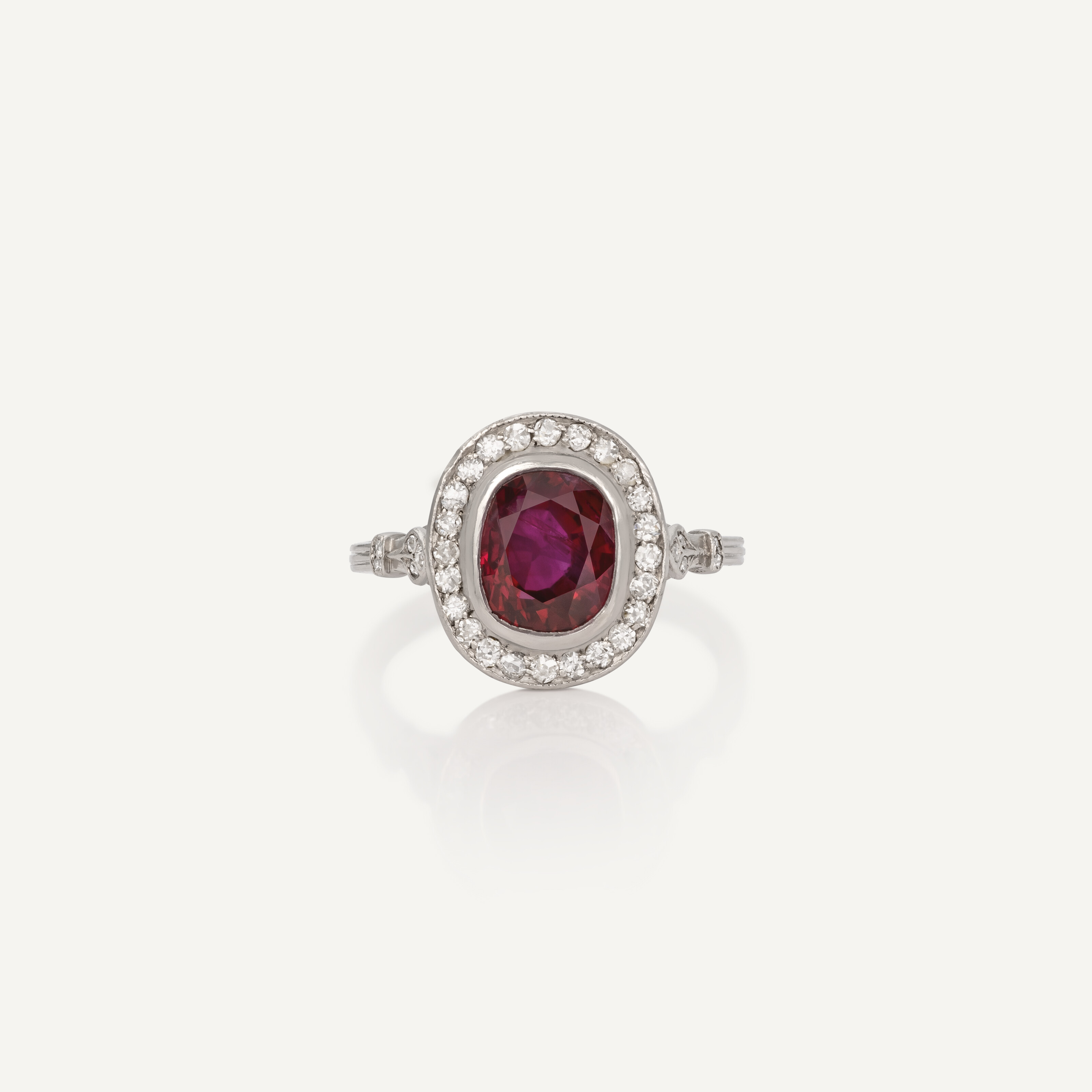 NO RESERVE | EARLY 20TH CENTURY RUBY AND DIAMOND RING, | Christie’s