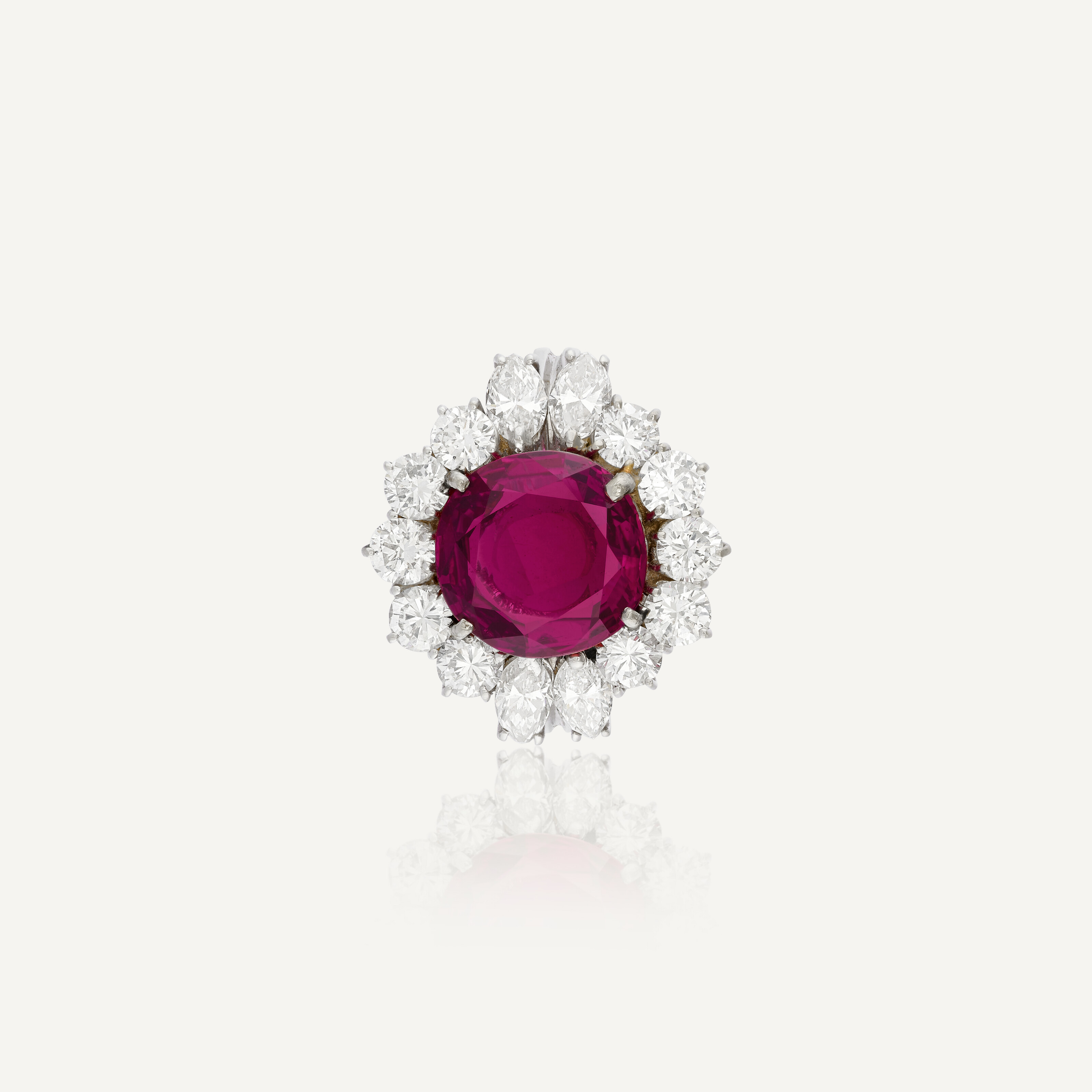 RUBY AND DIAMOND RING, | Christie’s