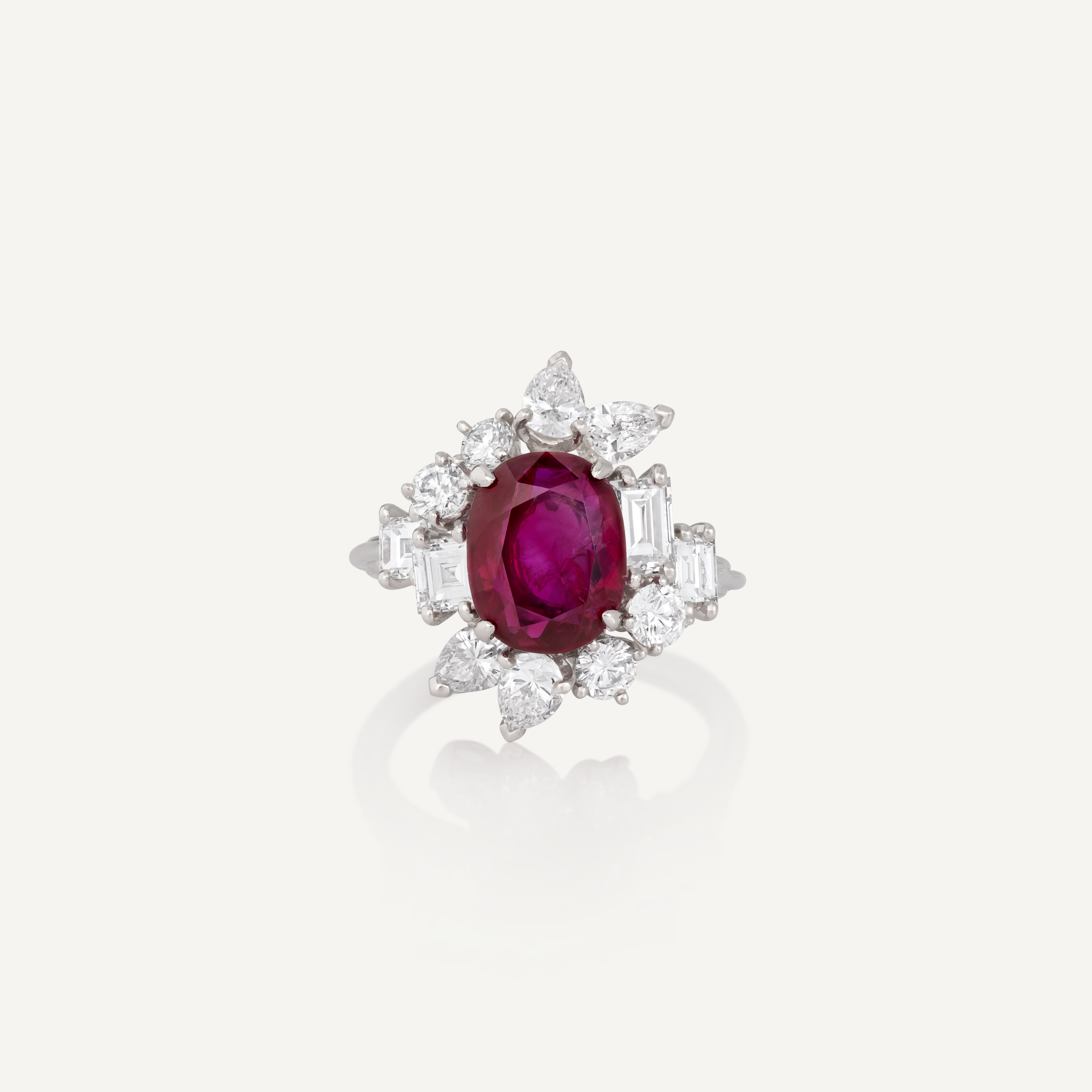 RUBY AND DIAMOND RING, | Christie’s