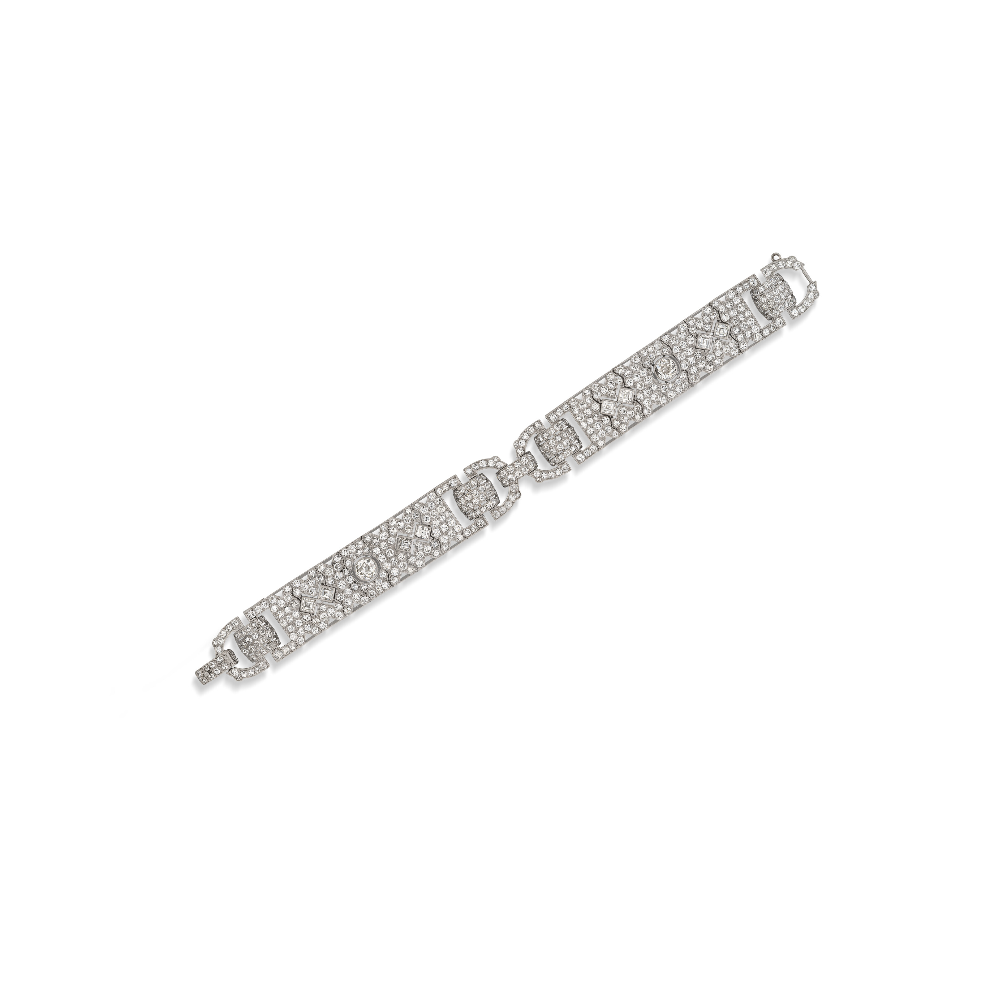 LINZELER MARCHAK ART DECO DIAMOND BRACELET, | Christie’s