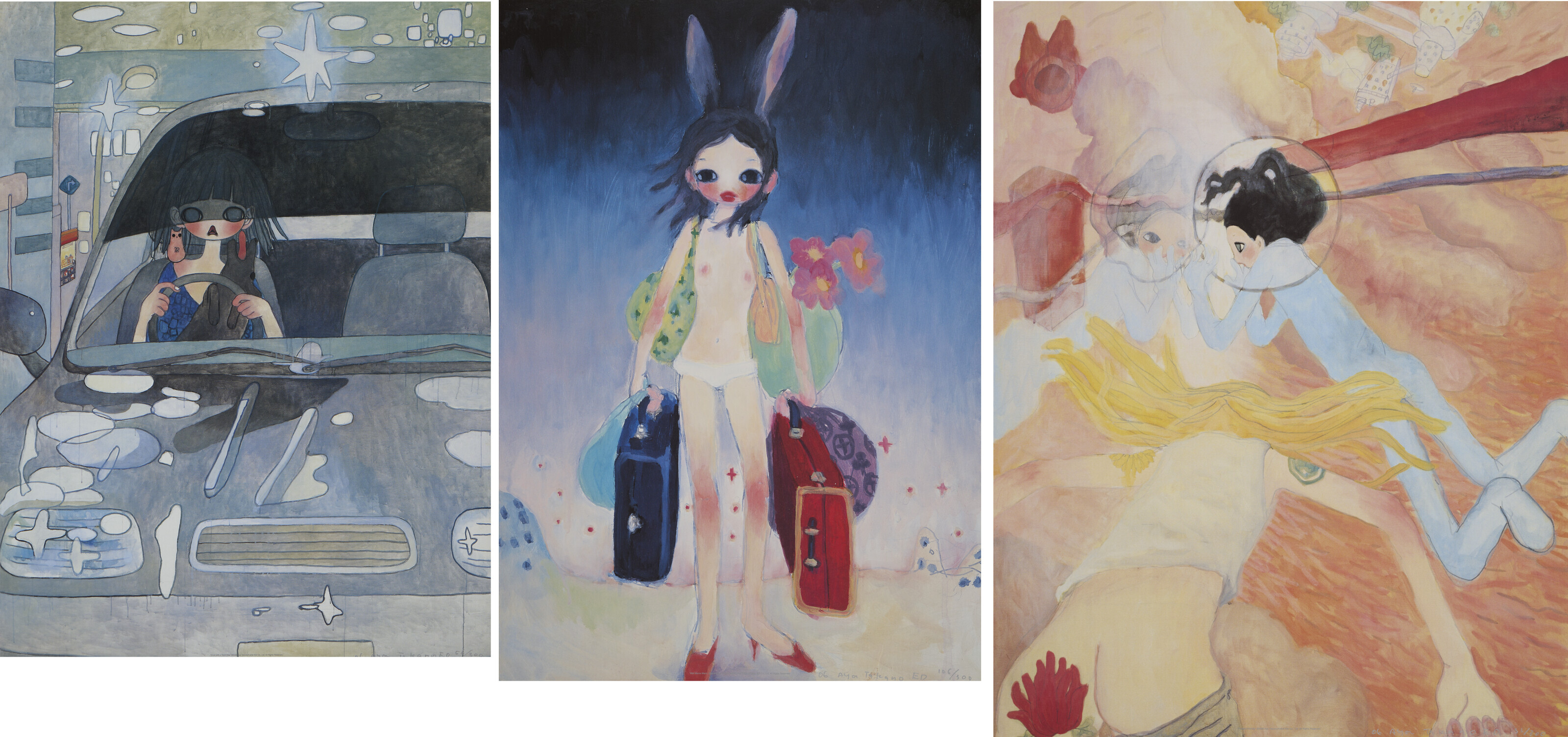 AYA TAKANO (B. 1976), Mail Mania Mami, Standing in a Storm; Toward ...