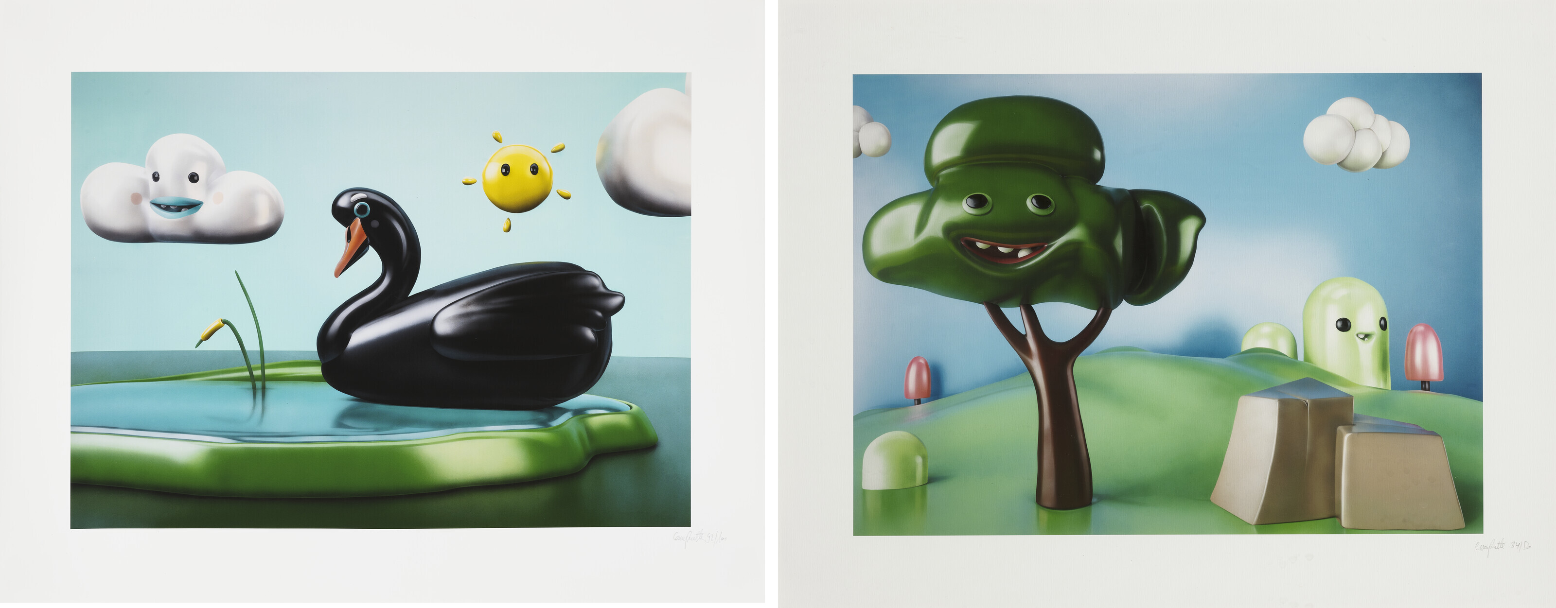 CÉSAR PIETTE (B. 1982), Smiling Tree & Plastic Country | Christie’s