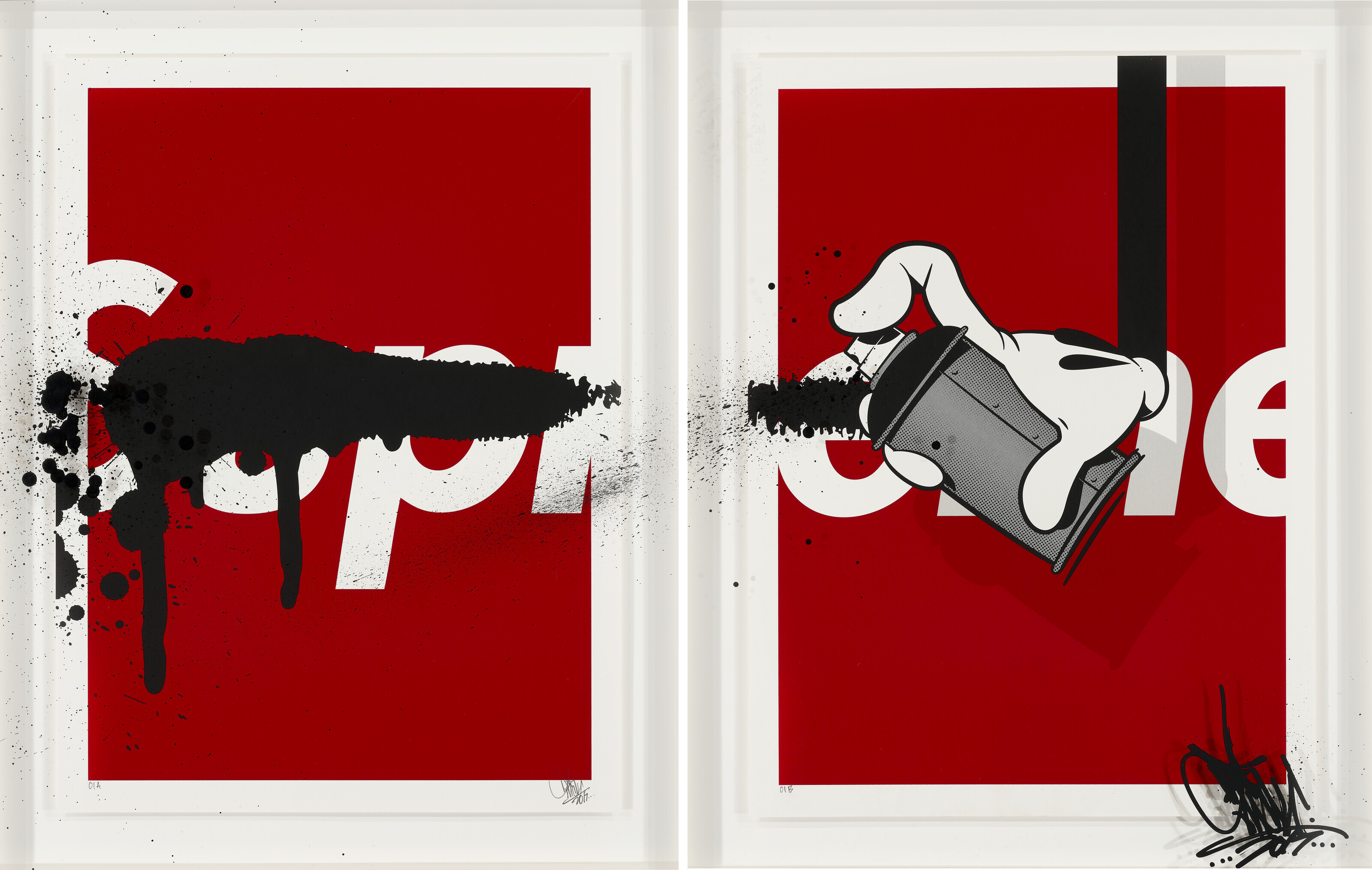 OG SLICK (B. 1967), Supreme Special Signed one UV (No. 1) | Christie’s