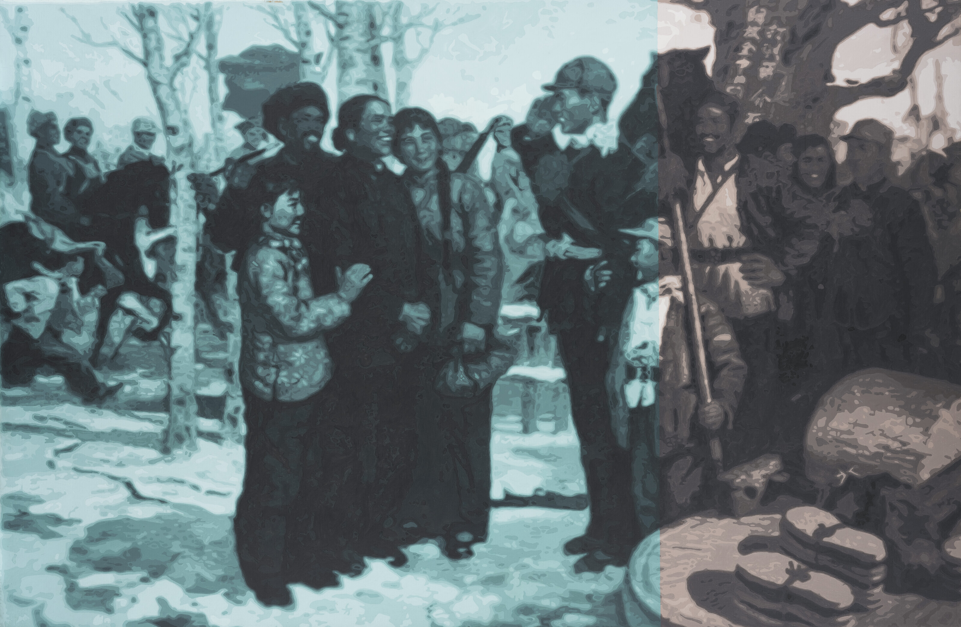 YAN LEI (B. 1965), Super Lights – Honour in Army | Christie’s