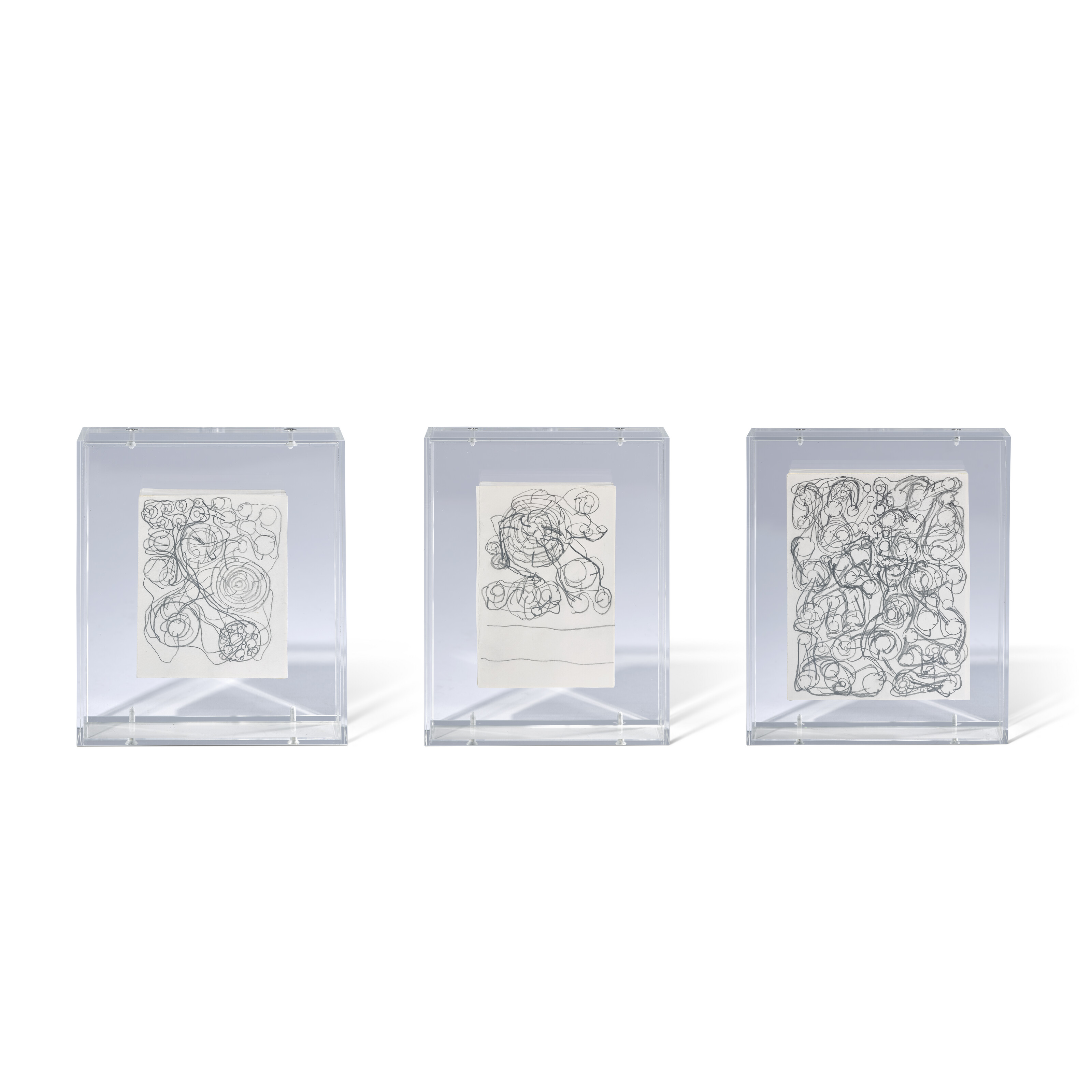 ATSUKO TANAKA (1932 - 2005), 7-2-1; 7-13; 7-23 (a set of three ...