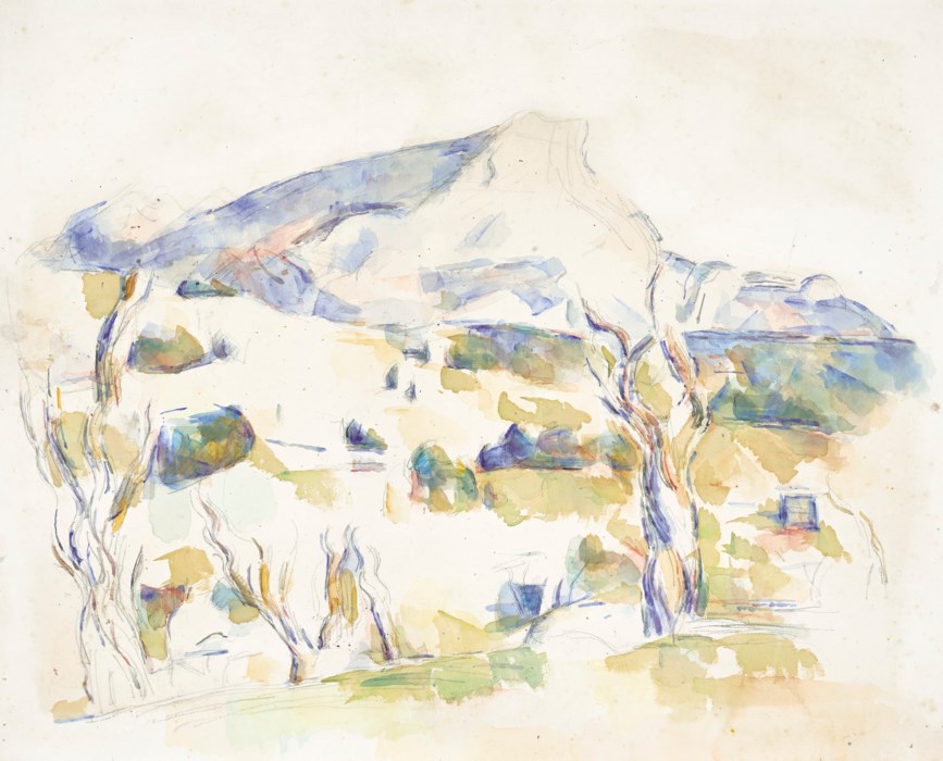 La Montagne Sainte-Victoire vue des Lauves