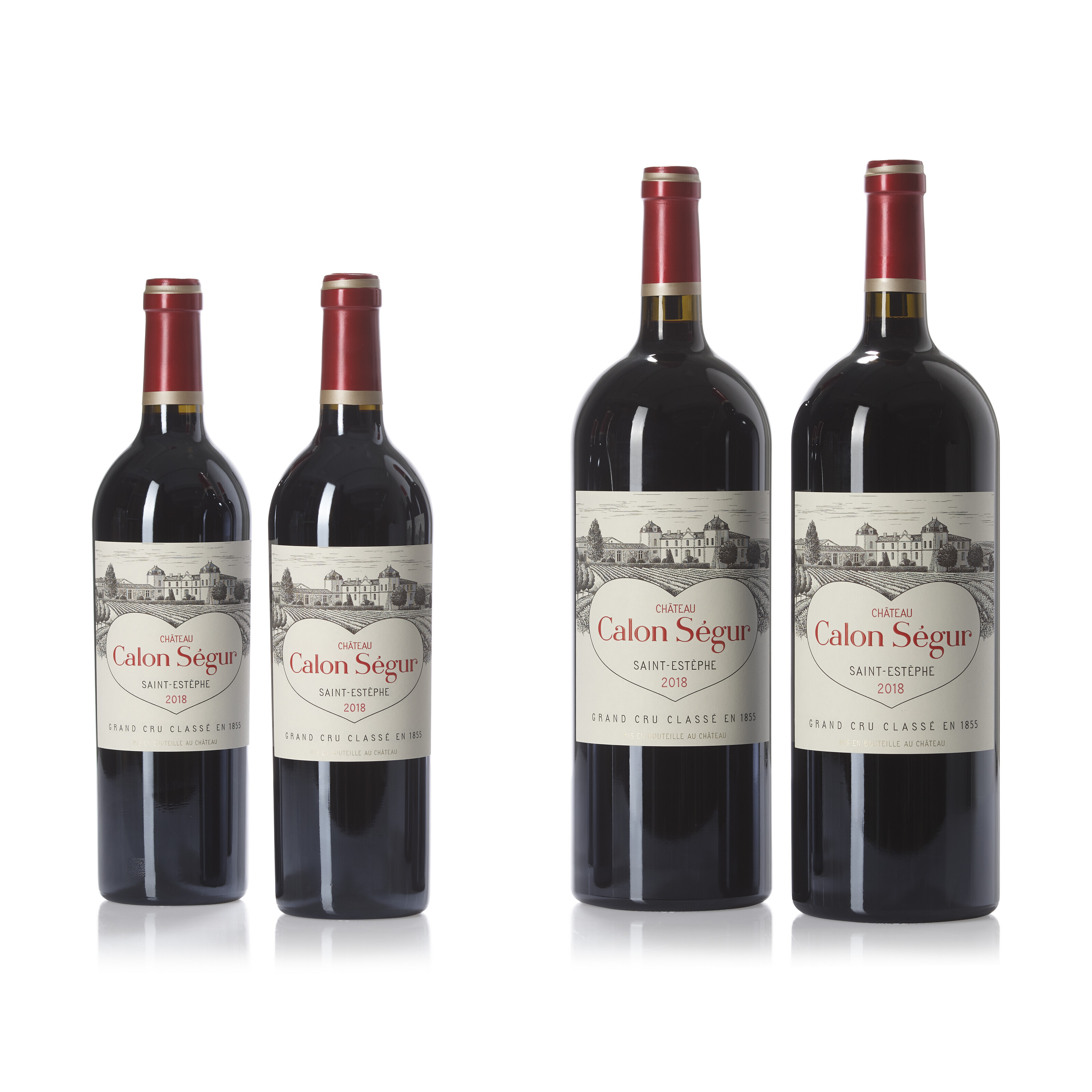 Château Calon-Ségur 2018, Saint-Estéphe, 3ème cru classéIn original ...