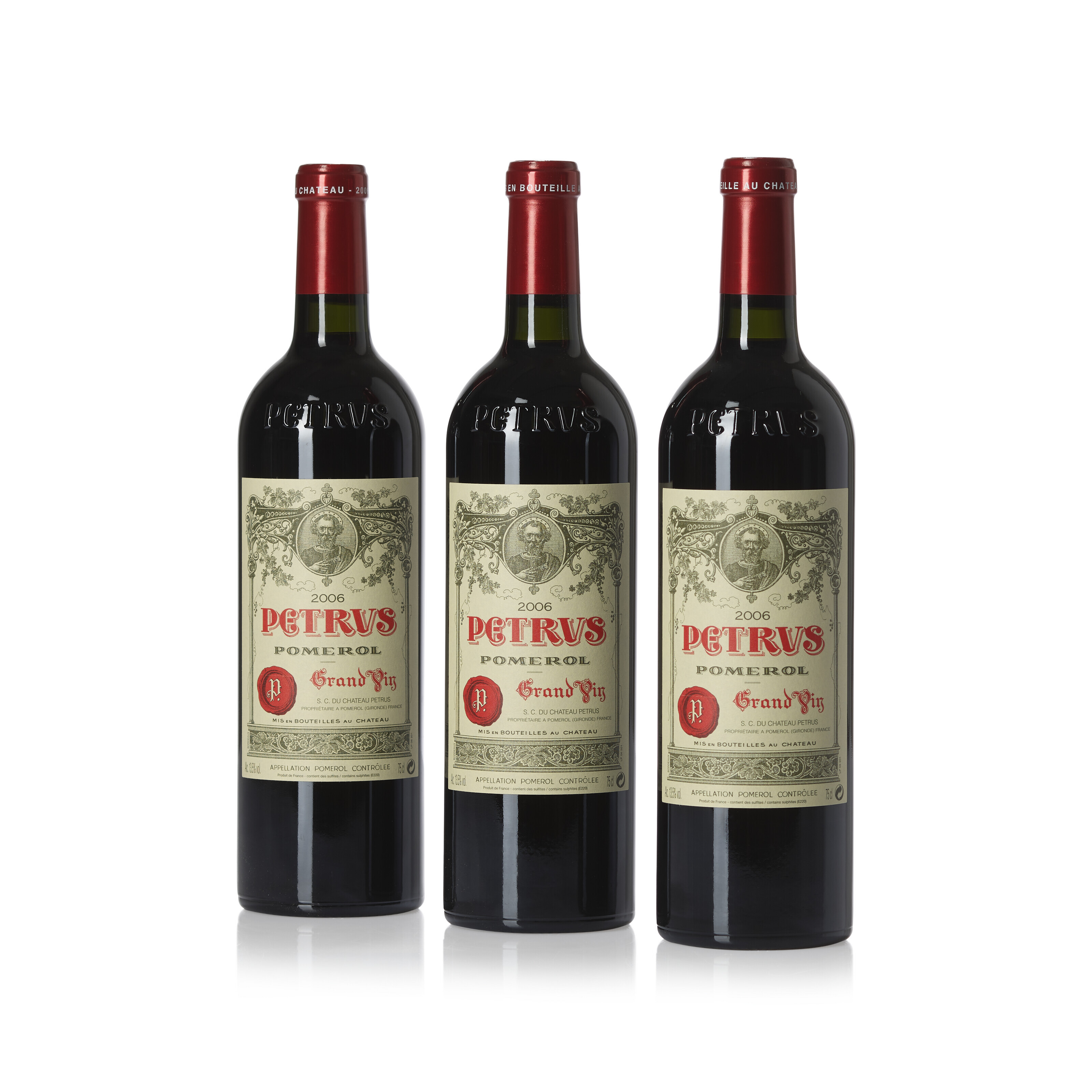 Petrus 2006, Pomerol, cru exceptionnelIn original wooden case, banded ...