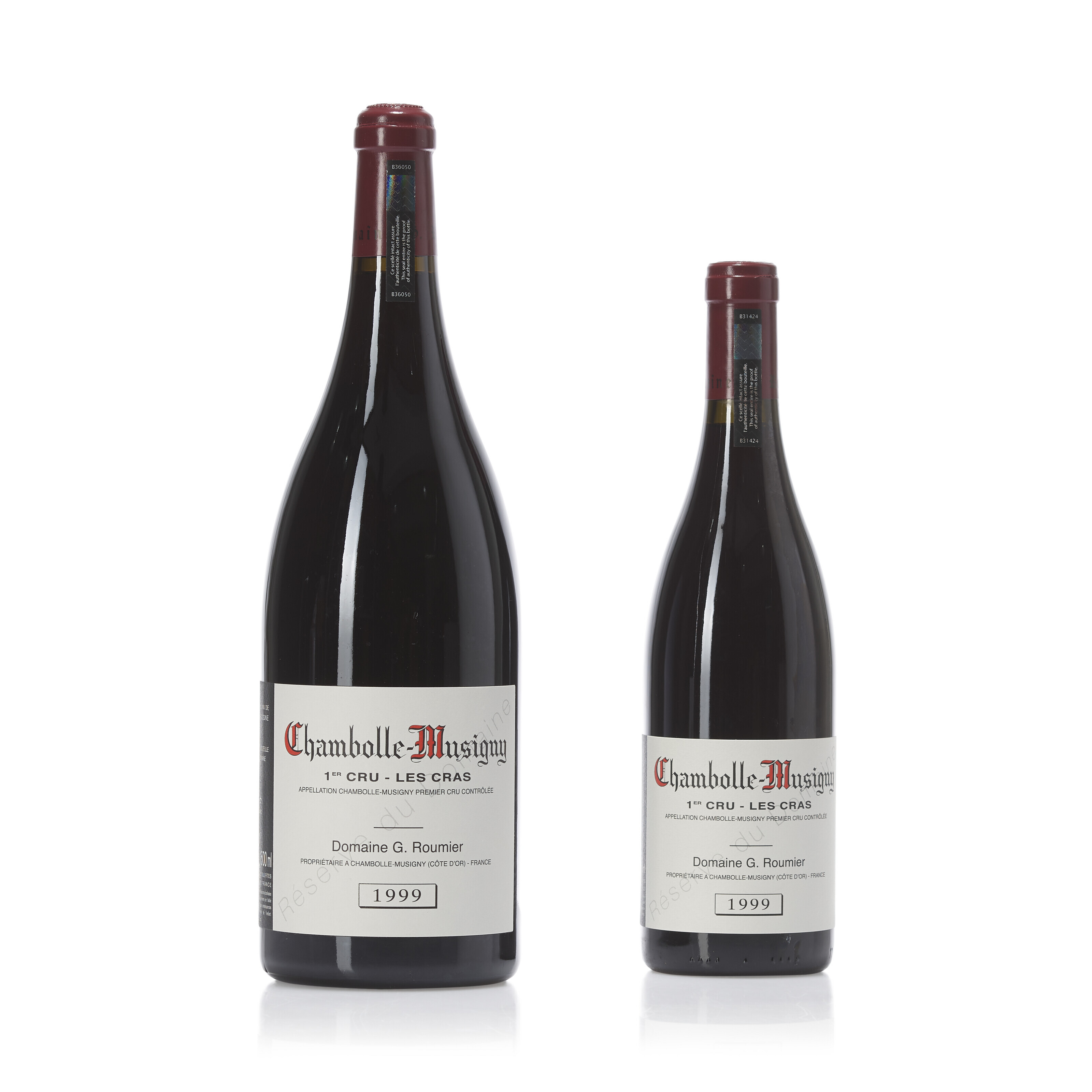 Domaine G. Roumier, Chambolle-Musigny Le Cras 1999, 1er Cru, Côte de ...