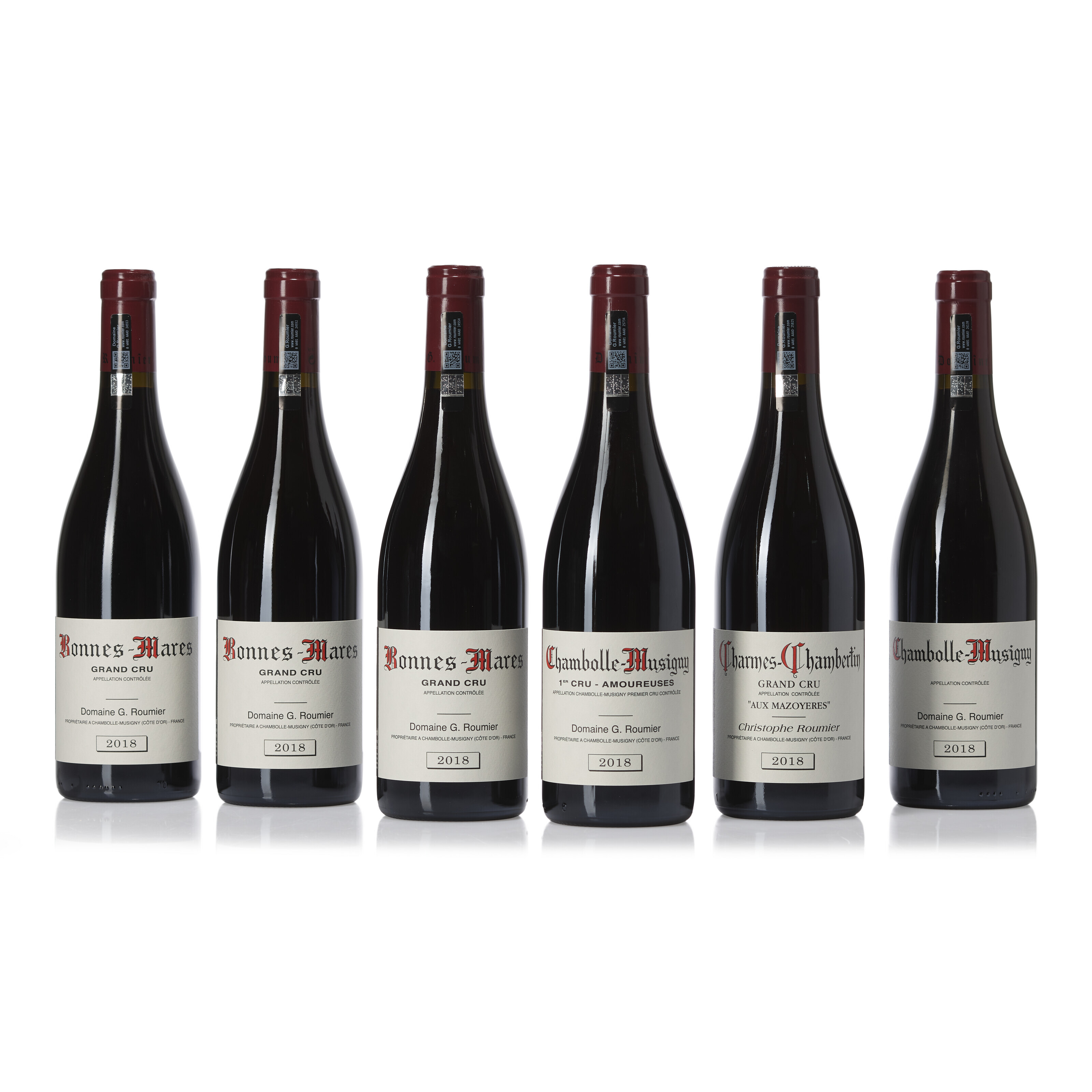 Domaine G. Roumier Assortment 2018, Bonnes-Mares (3)Chambolle-Musigny ...