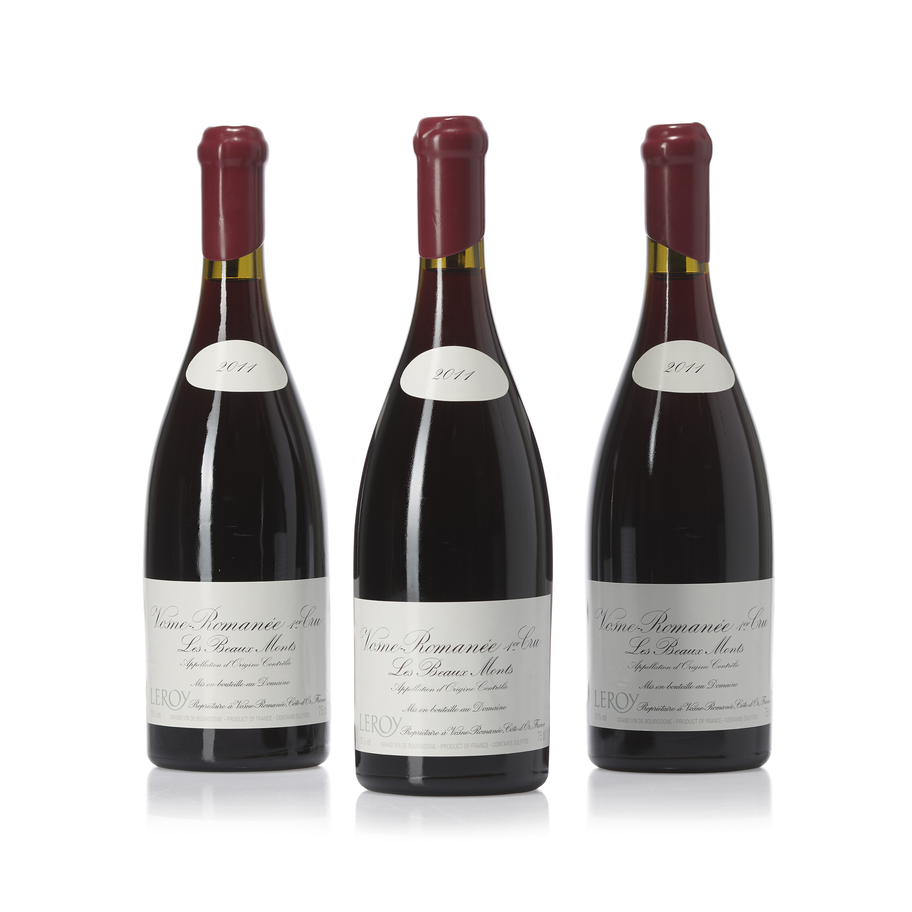 Domaine Leroy, Vosne-Romanée Les Beaux Monts 2011, 1er Cru, Côte de ...
