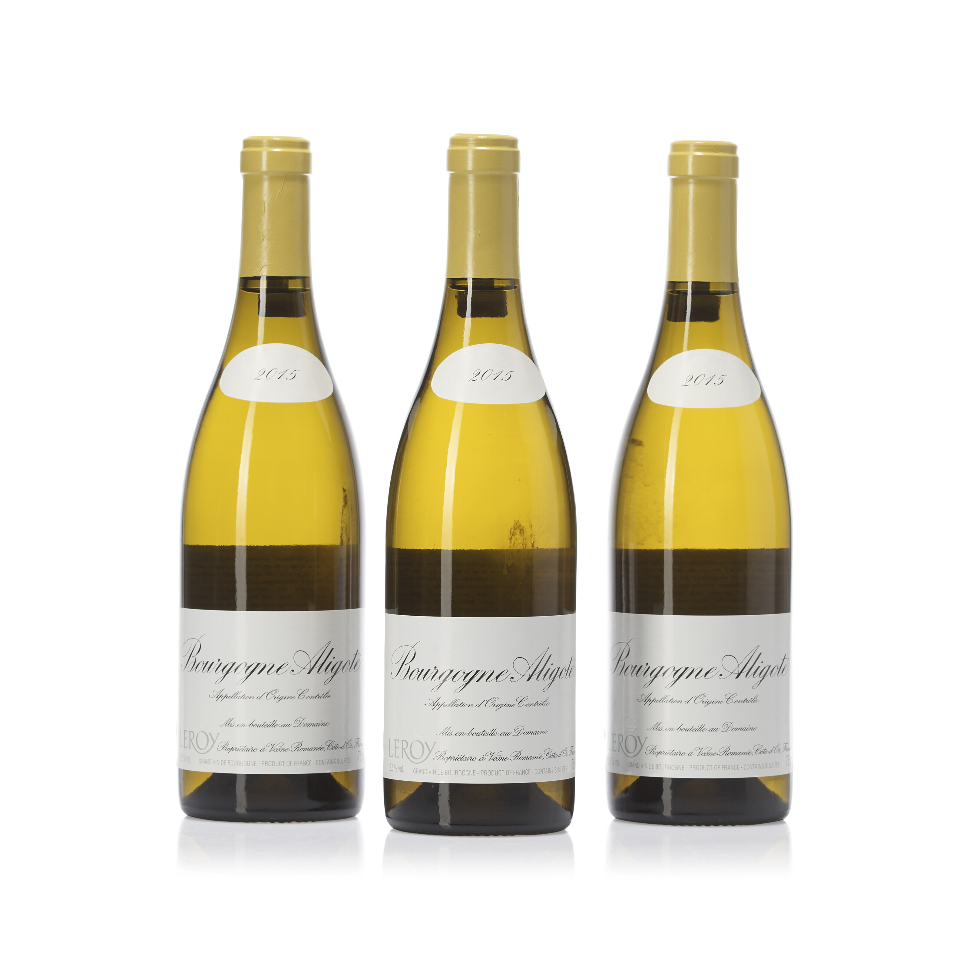 Domaine Leroy, Bourgogne Aligoté 2015, Côte de BeauneIn six-bottle ...