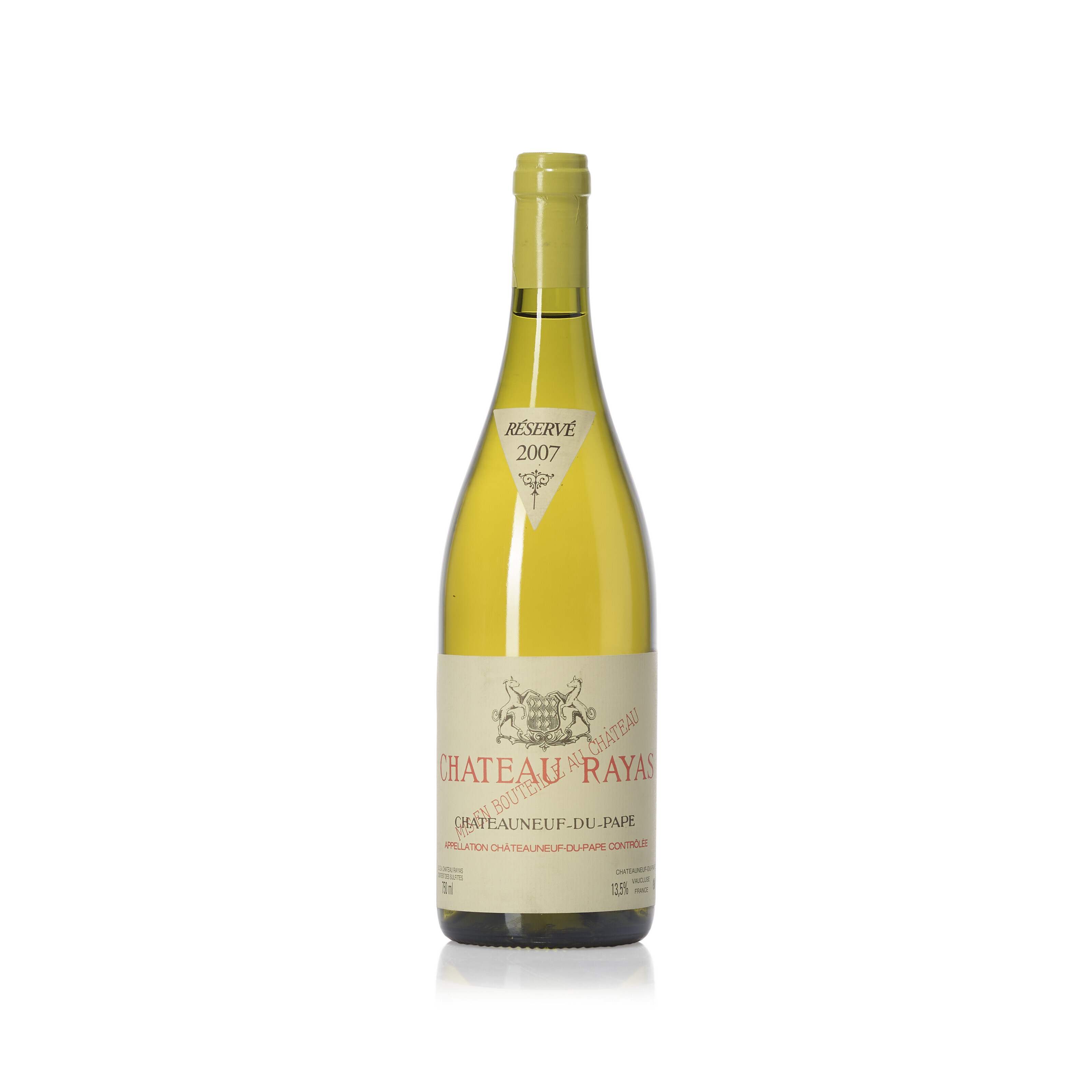 Château Rayas, Châteauneuf-du-Pape Blanc 2007, RhôneVery lightly bin ...